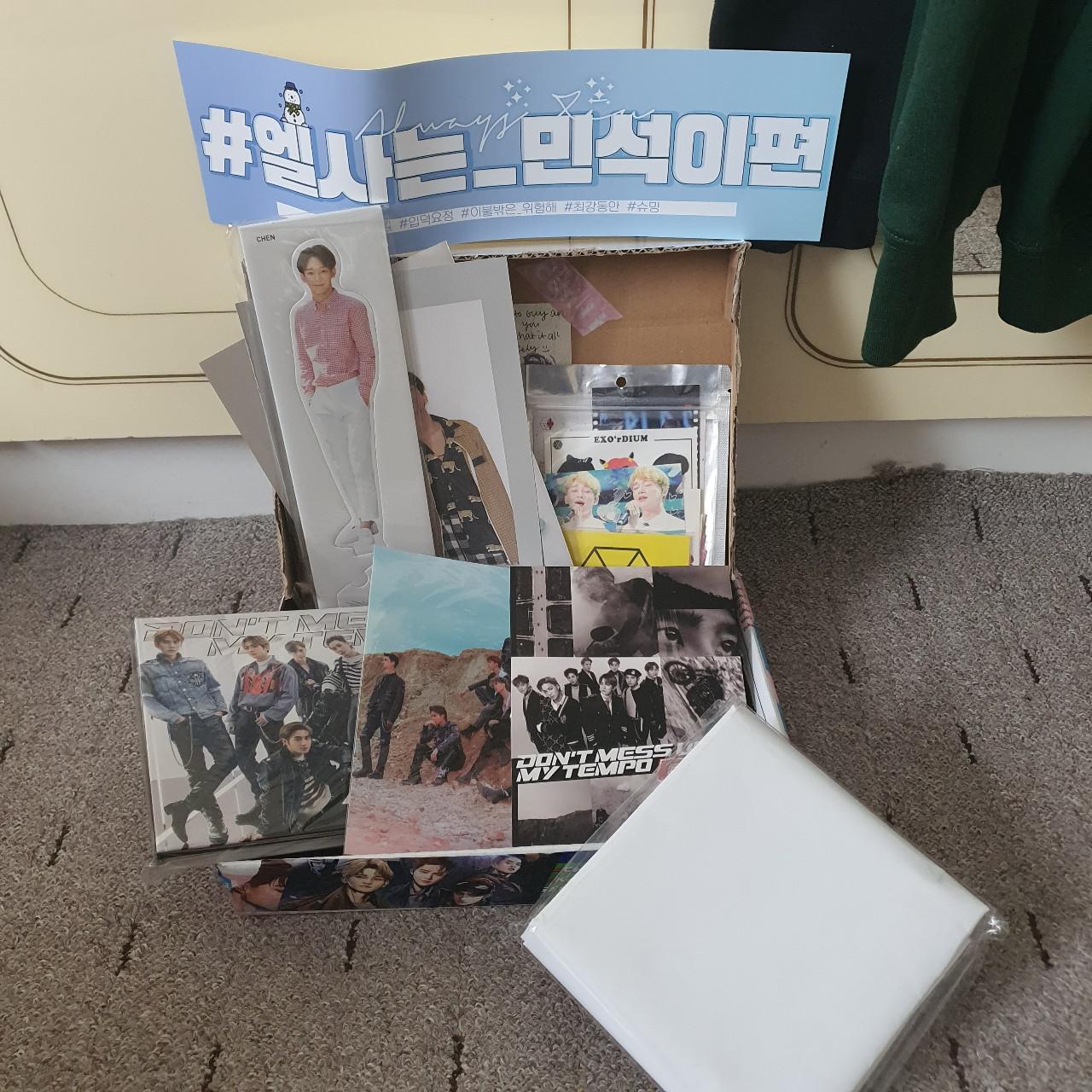 EXO MERCH BUNDLE BOX I have 6 boxes of official and... | Depop
