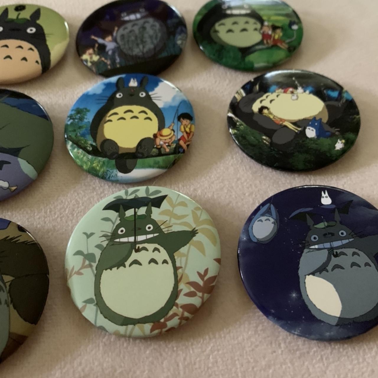 Cute totoro button badges. Brand new. $3 each.... - Depop