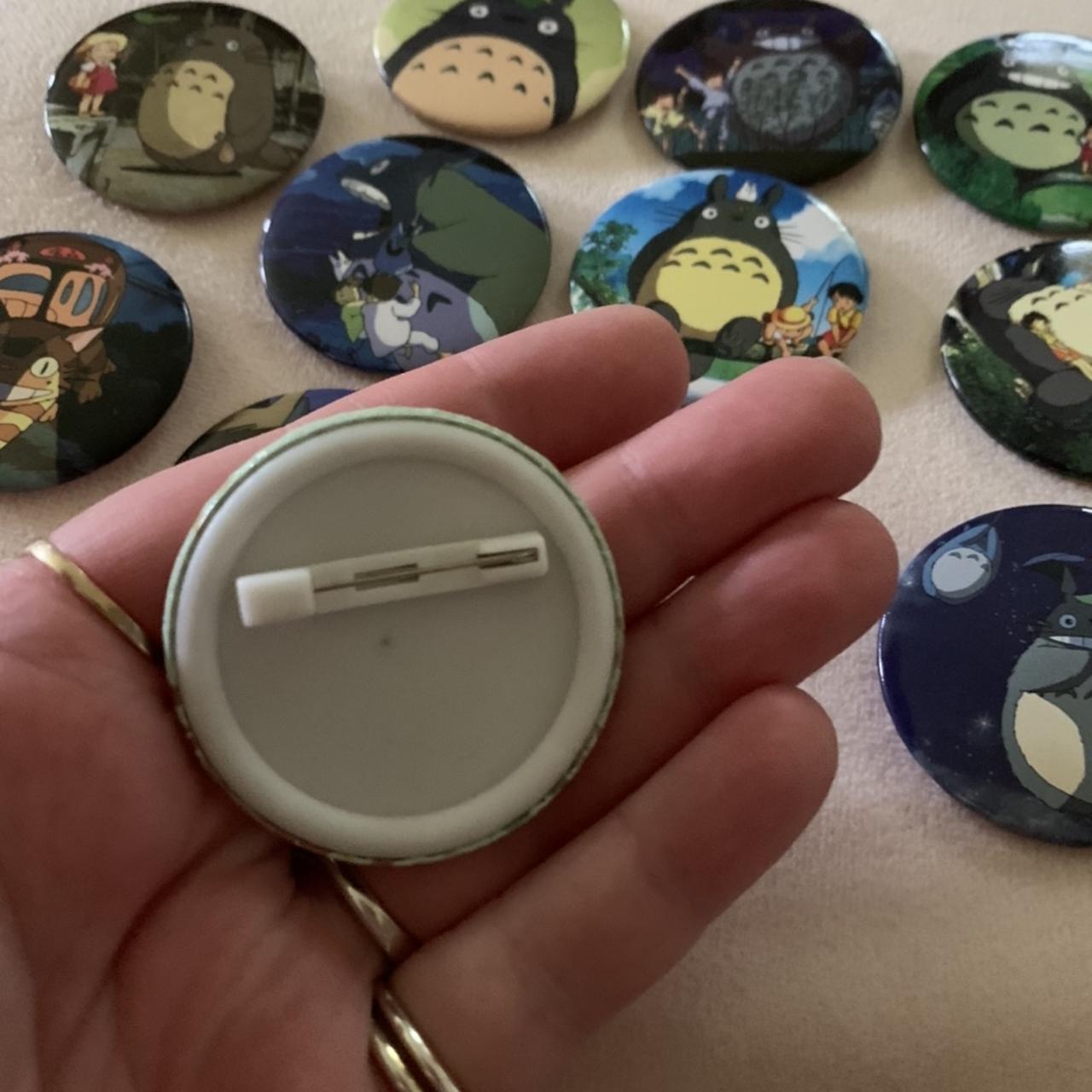 Cute totoro button badges. Brand new. $3 each.... - Depop
