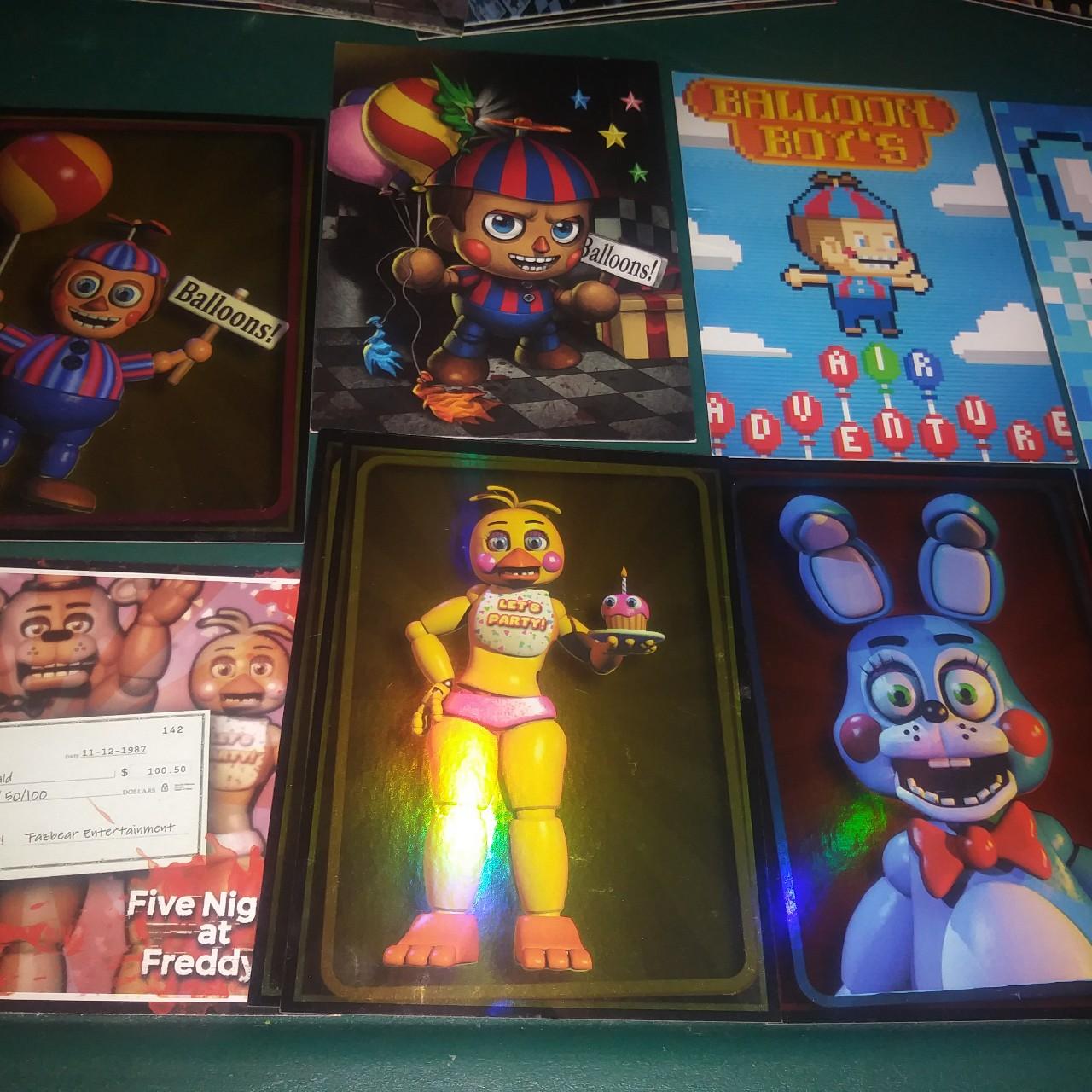 Lot of 80 Fnaf Trading Cards, only a couple of... - Depop