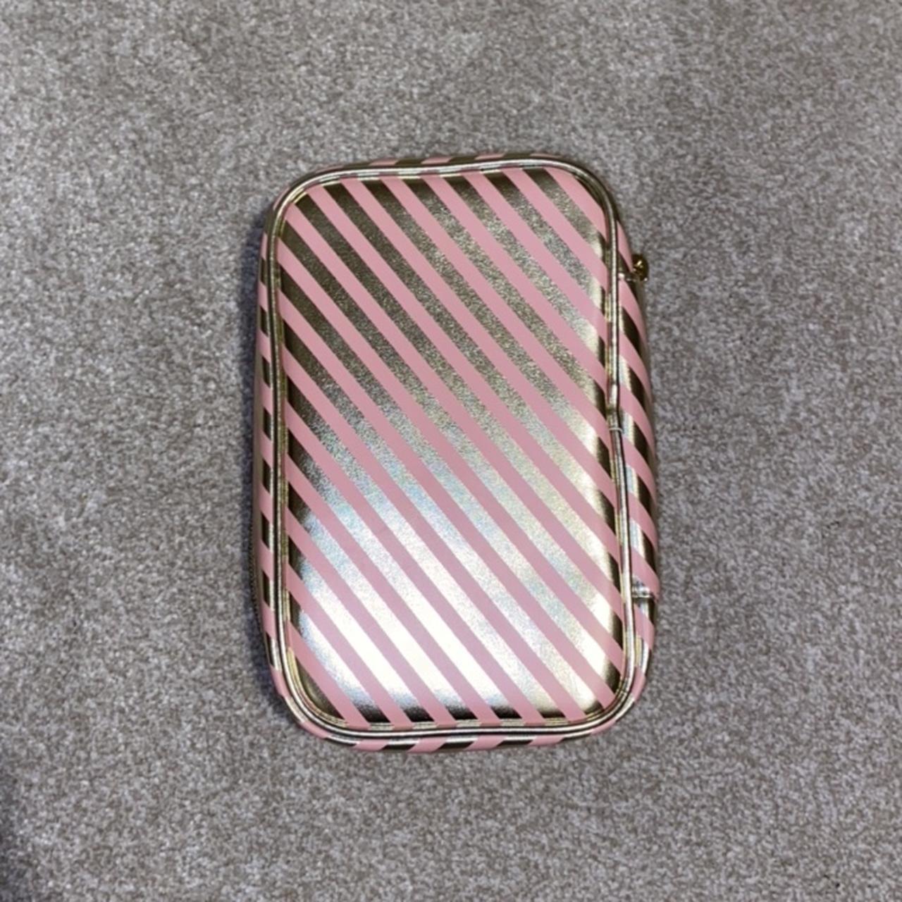 too faced makeup bag has small lipstick stain in... - Depop