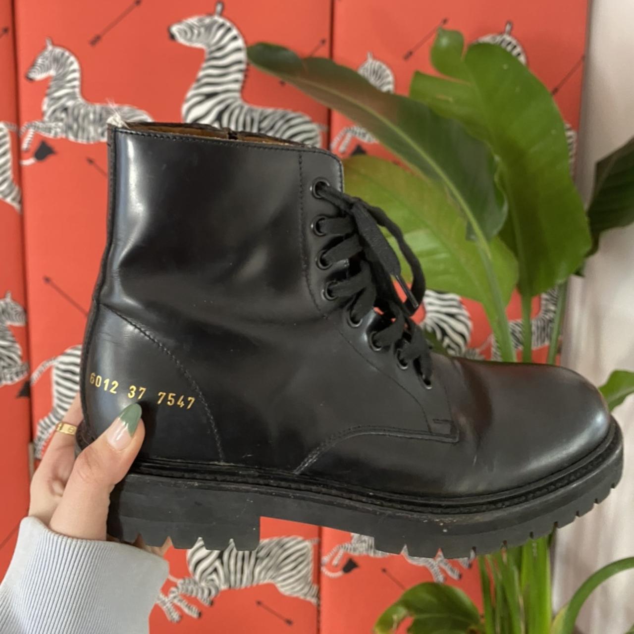 Common project boots that have been worn lightly but... - Depop