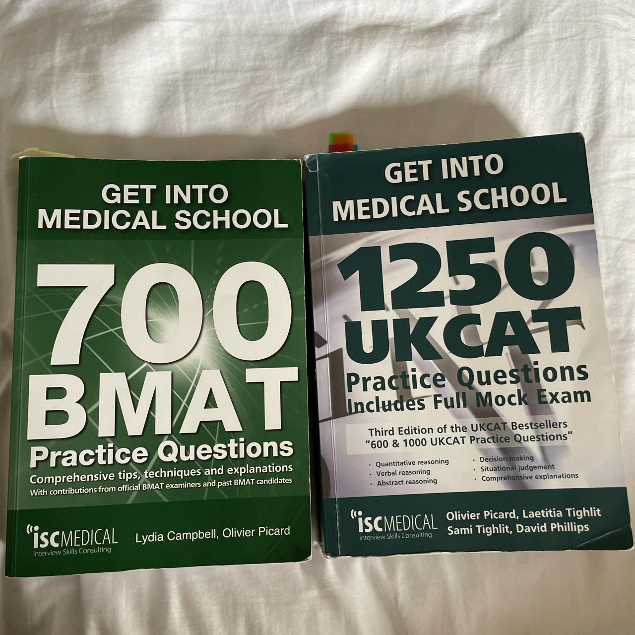 UCAT and BMAT practice question books. Mock exam... - Depop