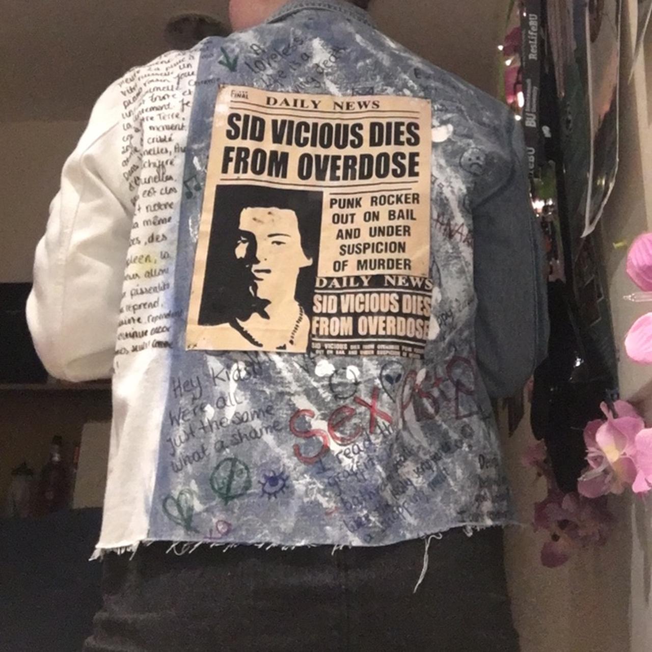 🔪 Custom Denim Sex Pistols Jacket 🔪 The Most Depop