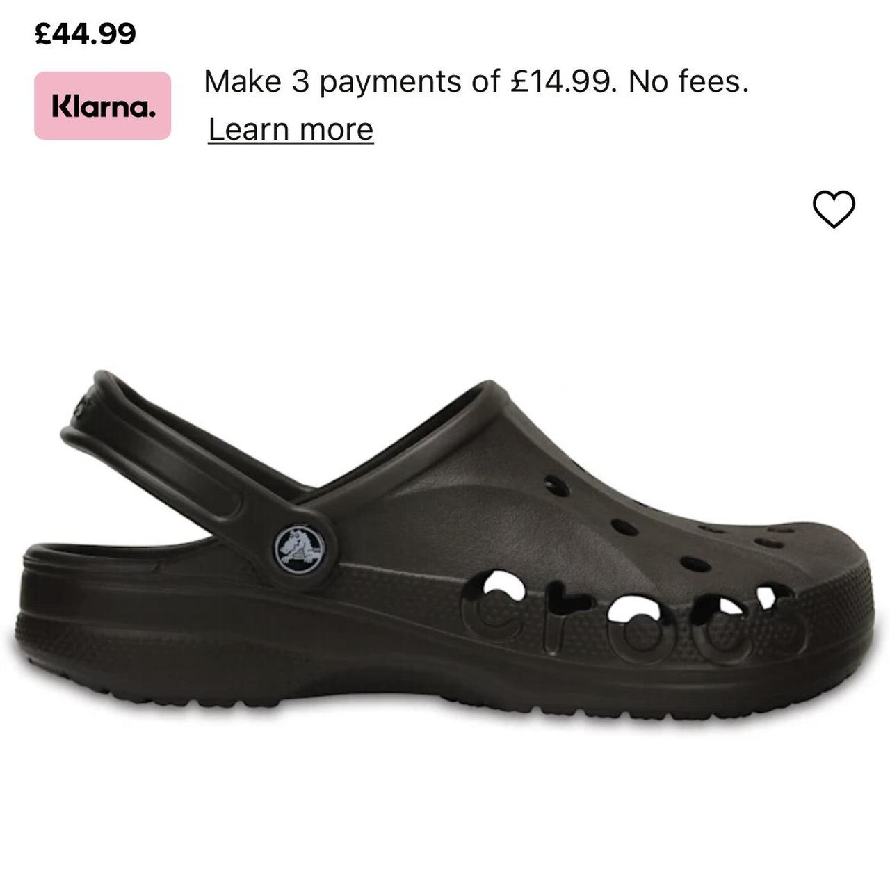 Baya Crocs - expresso Size W7 Brand new #brown... - Depop