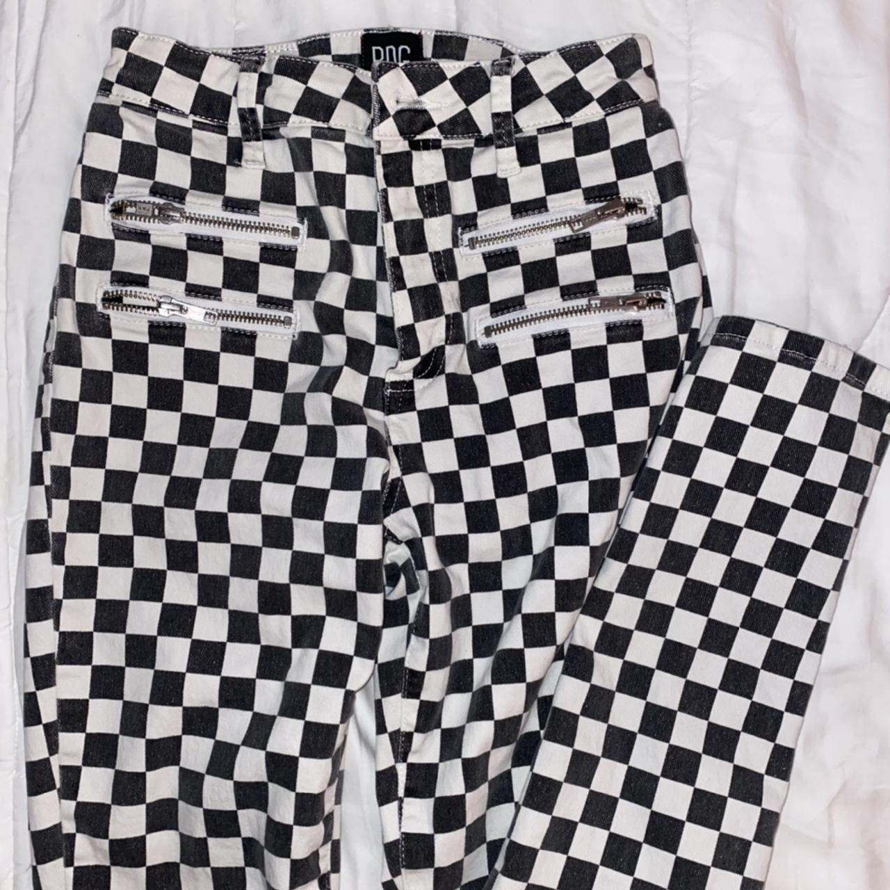 Urban Outfitters BDG checkered jeans never worn #y2k - Depop