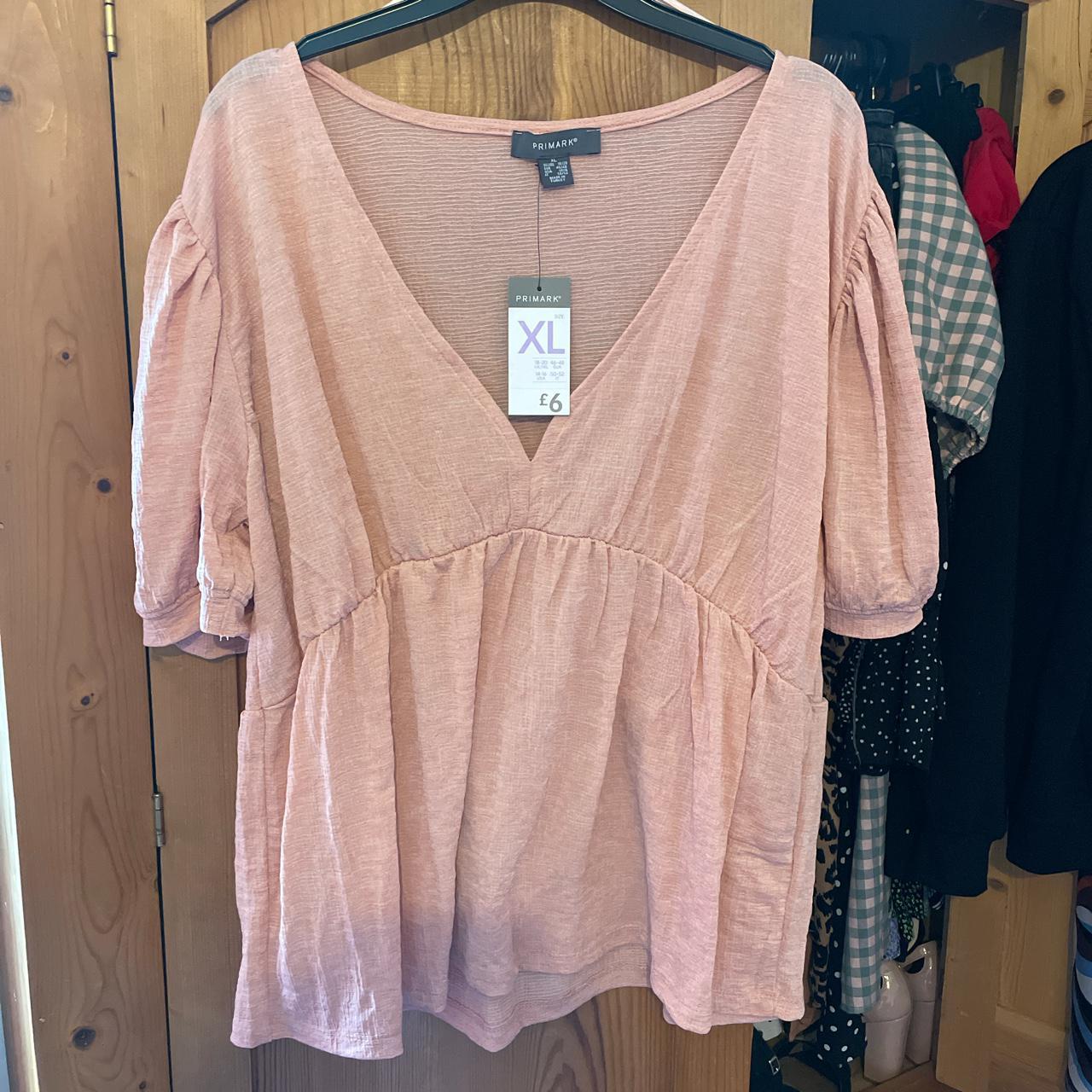 Primark cute little pink top - never worn - tags... - Depop