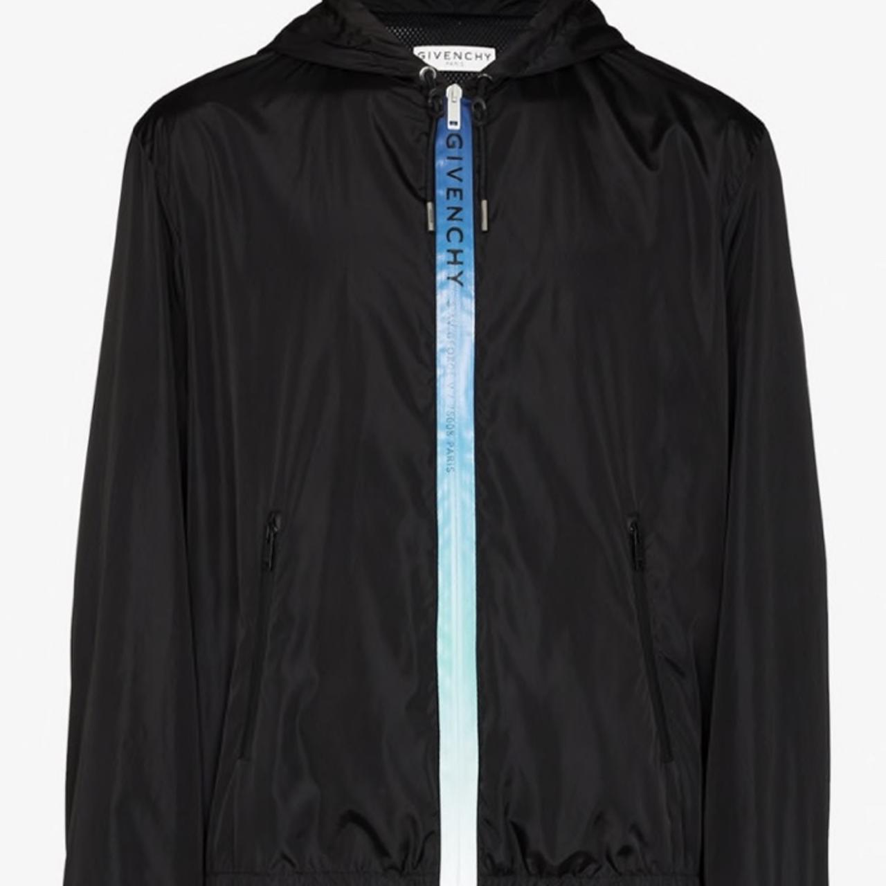 Givenchy Gradient zip rain Jacket 100% authentic... - Depop