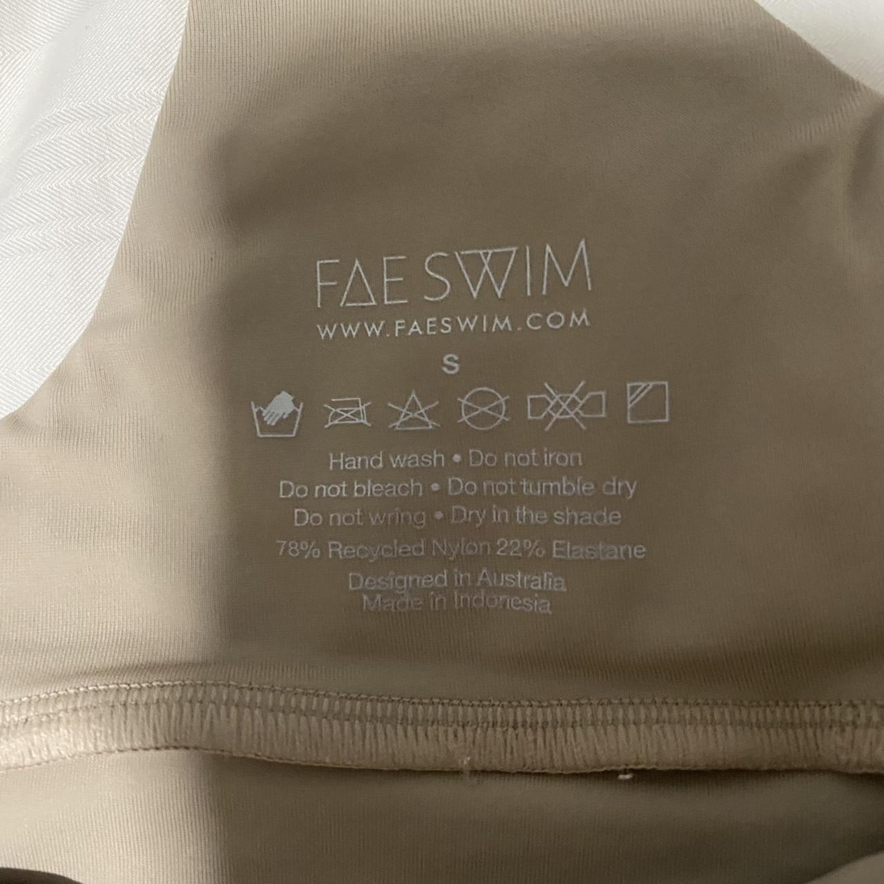 Full bikini from Fae Swim. the back of the bottoms... - Depop