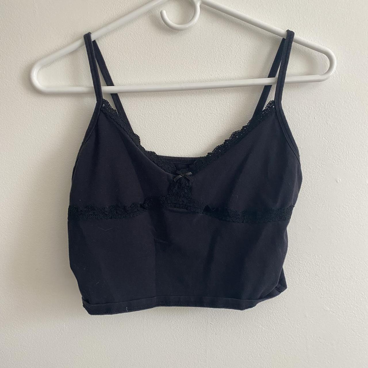 Pacsun lace / lingerie (?) style cami tank. In good... - Depop