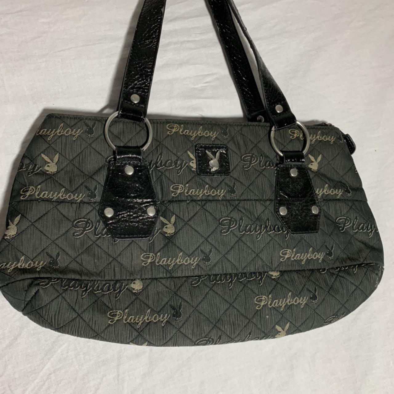 Description: Monogram y2k Playboy printed... - Depop