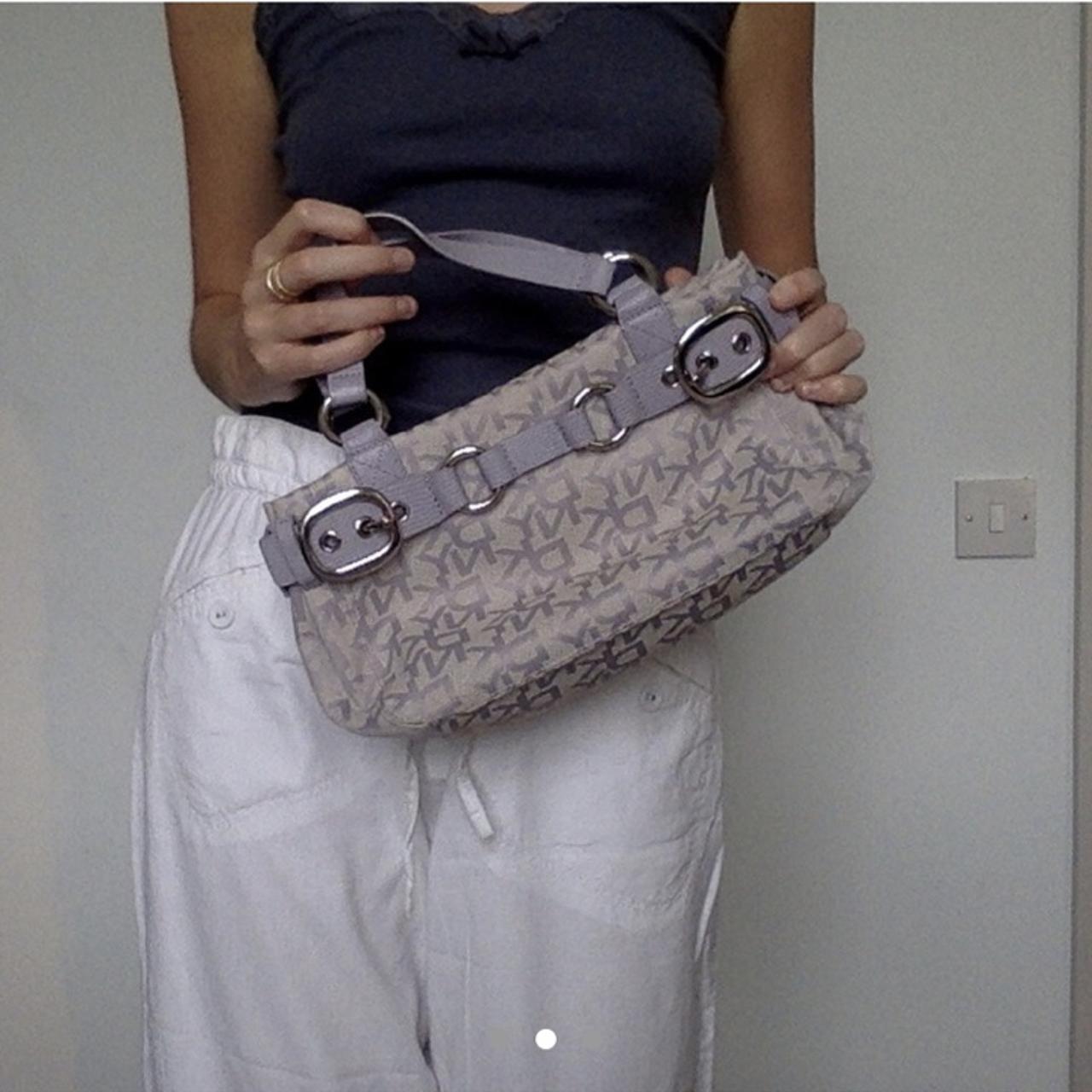 Peng rare purple DKNY shoulder bag Y2k 90s 00s... - Depop