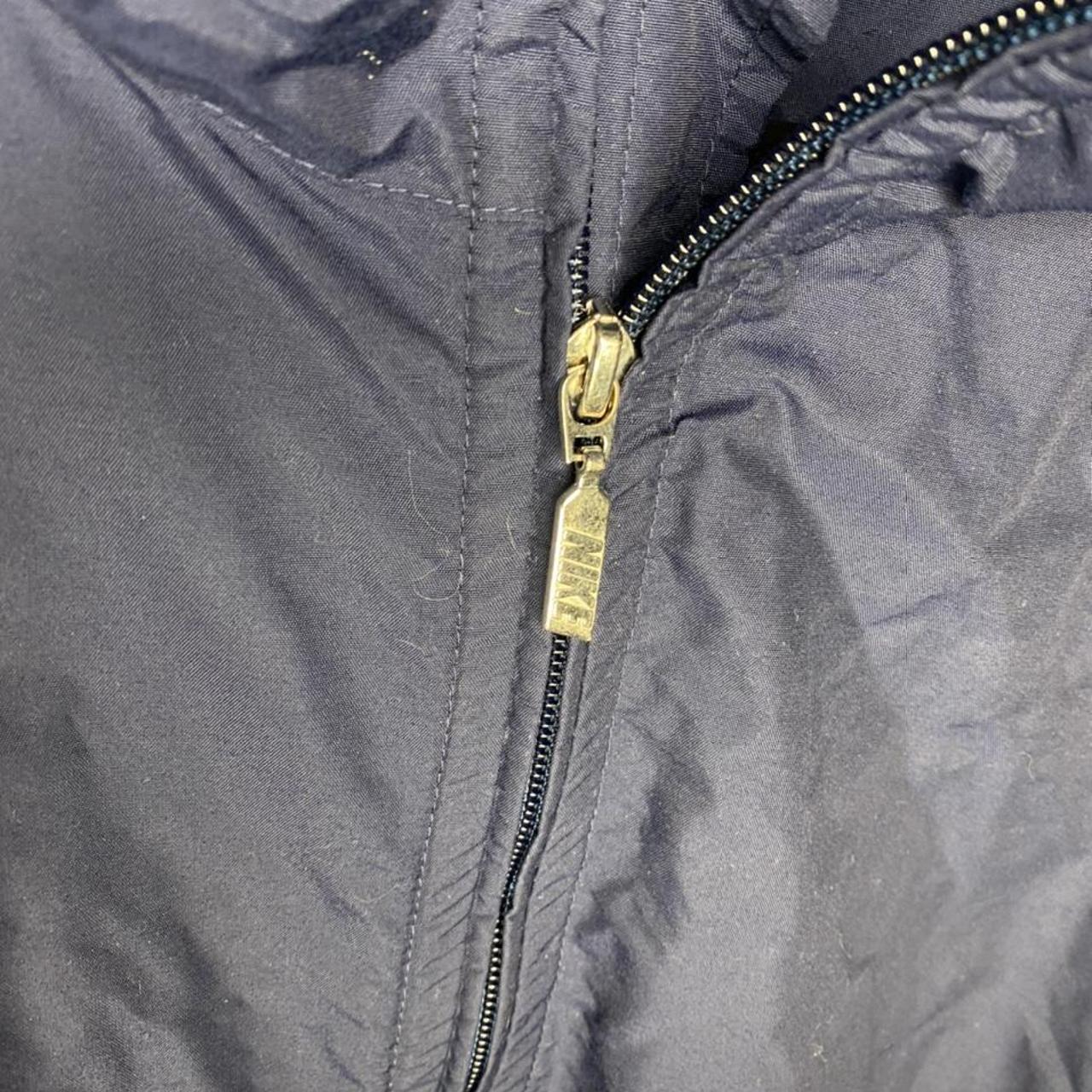 late 90’s Nike full-zip grey tag windbreaker tag:... - Depop