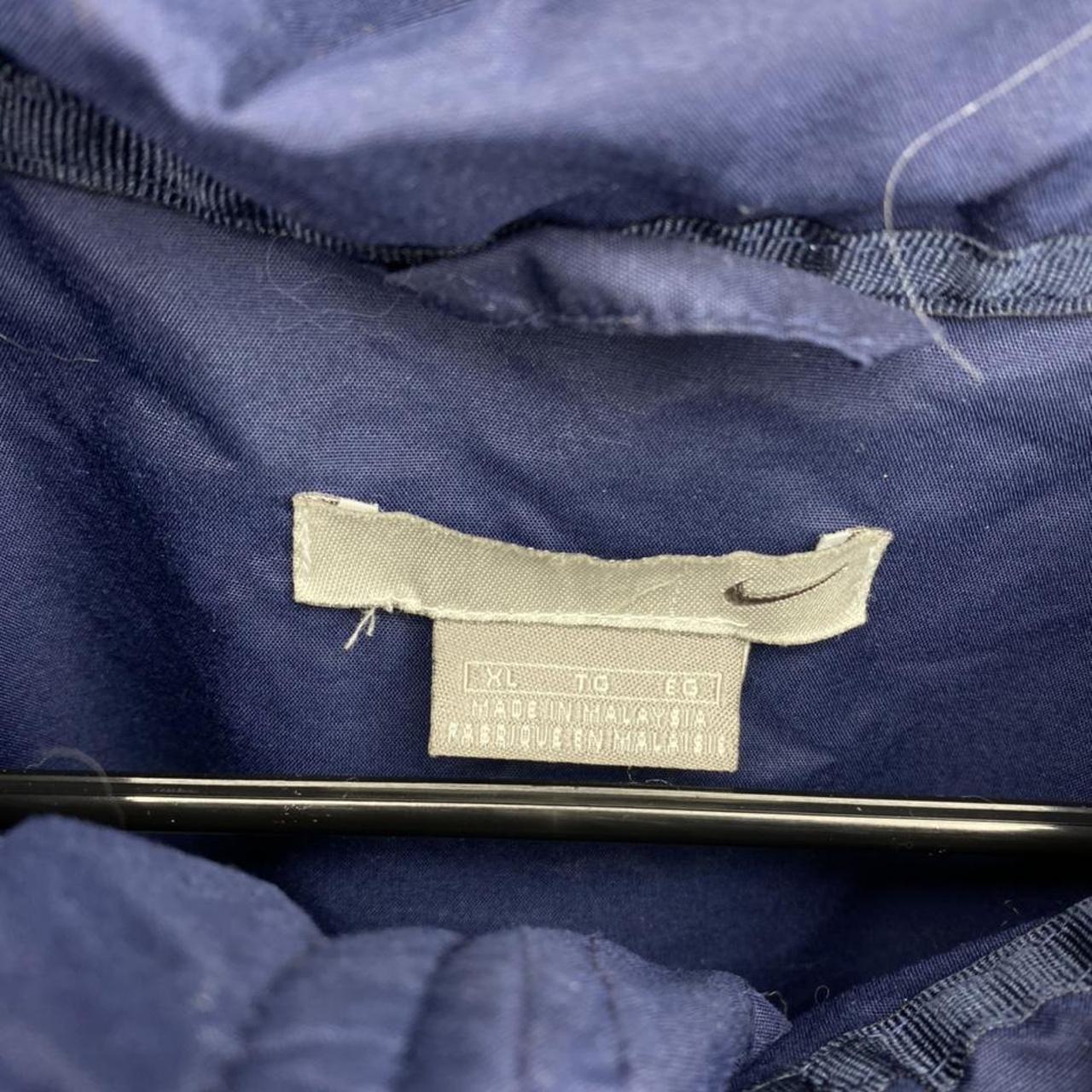 late 90’s Nike full-zip grey tag windbreaker tag:... - Depop