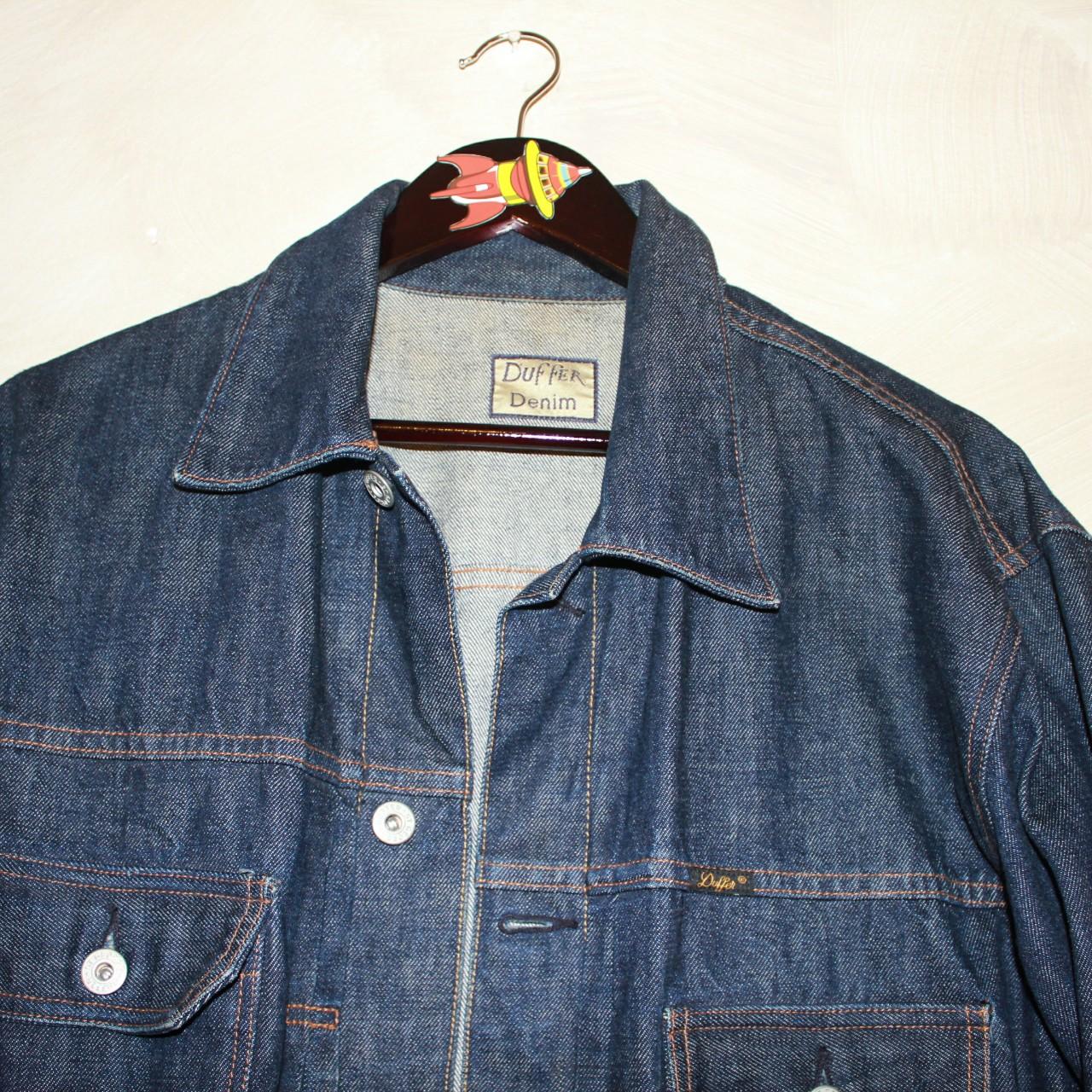 Vintage duffer denim jacket *Condition- Good *Size-... - Depop