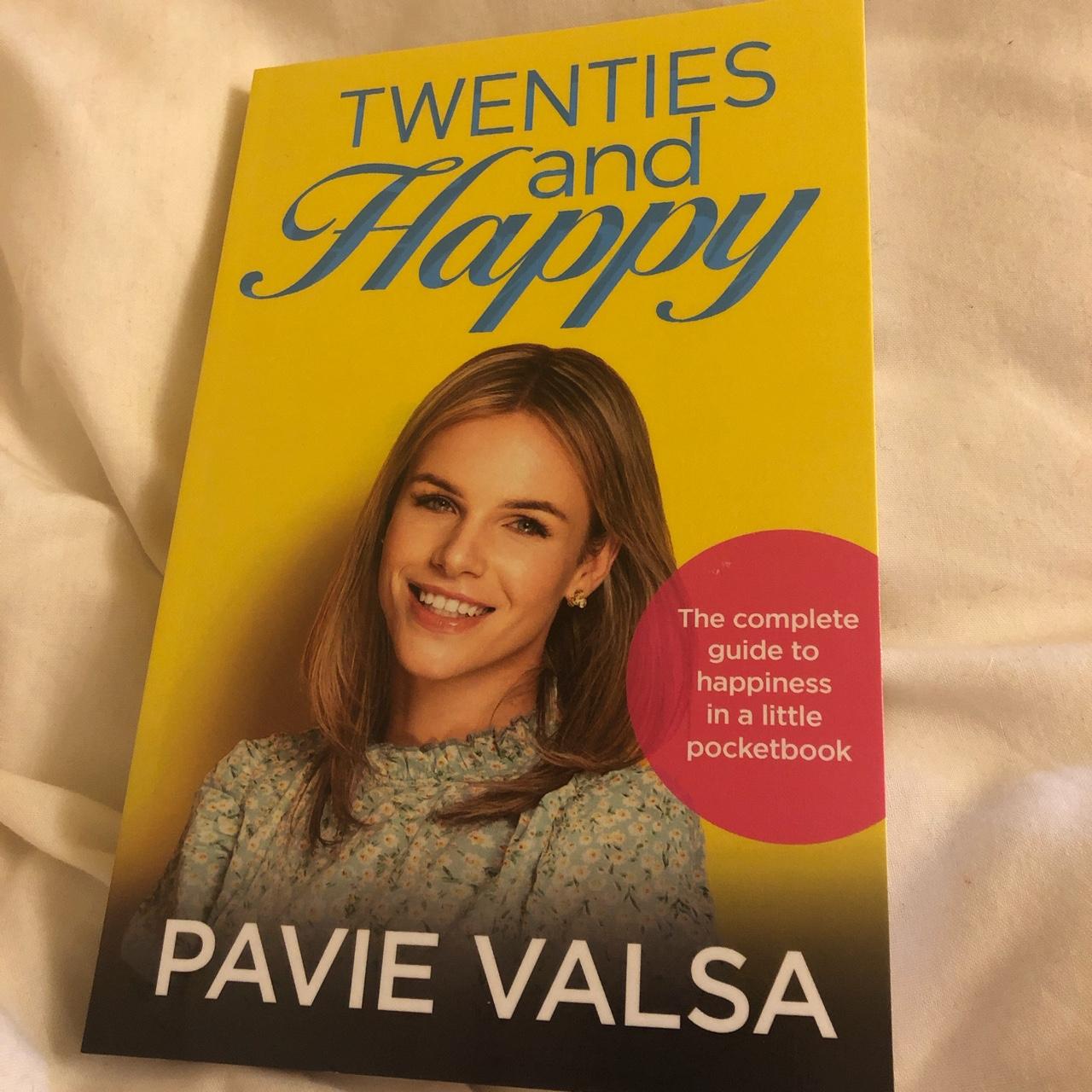 Twenties and happy By Pavie Valsa book, brand new - Depop