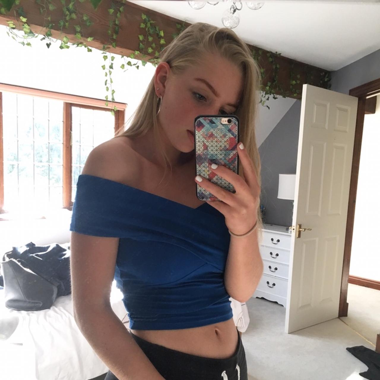 Miss Selfridge cross strap off-shoulder top ️... - Depop