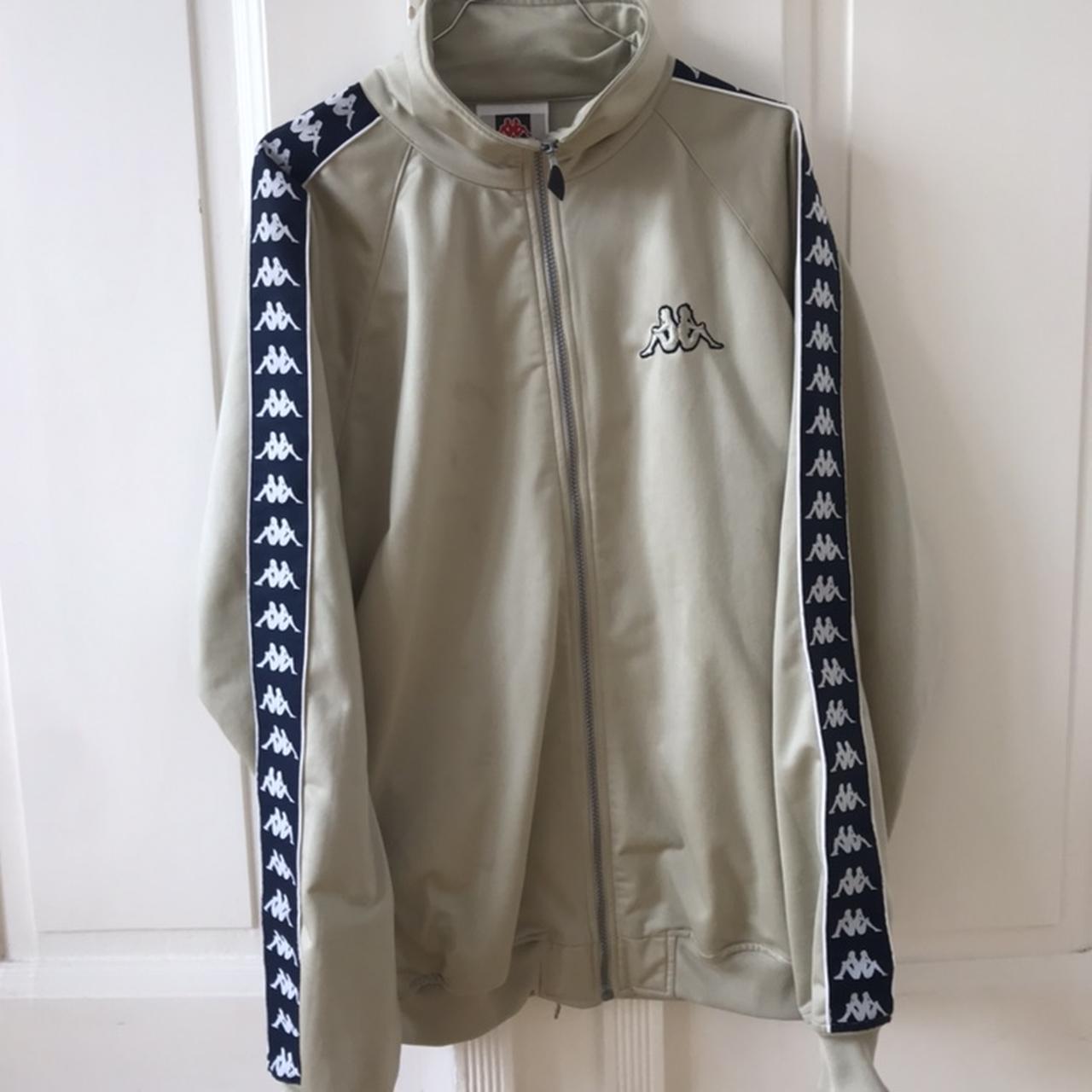 Old school Kappa tape jacket. Fits a little bit... | Depop