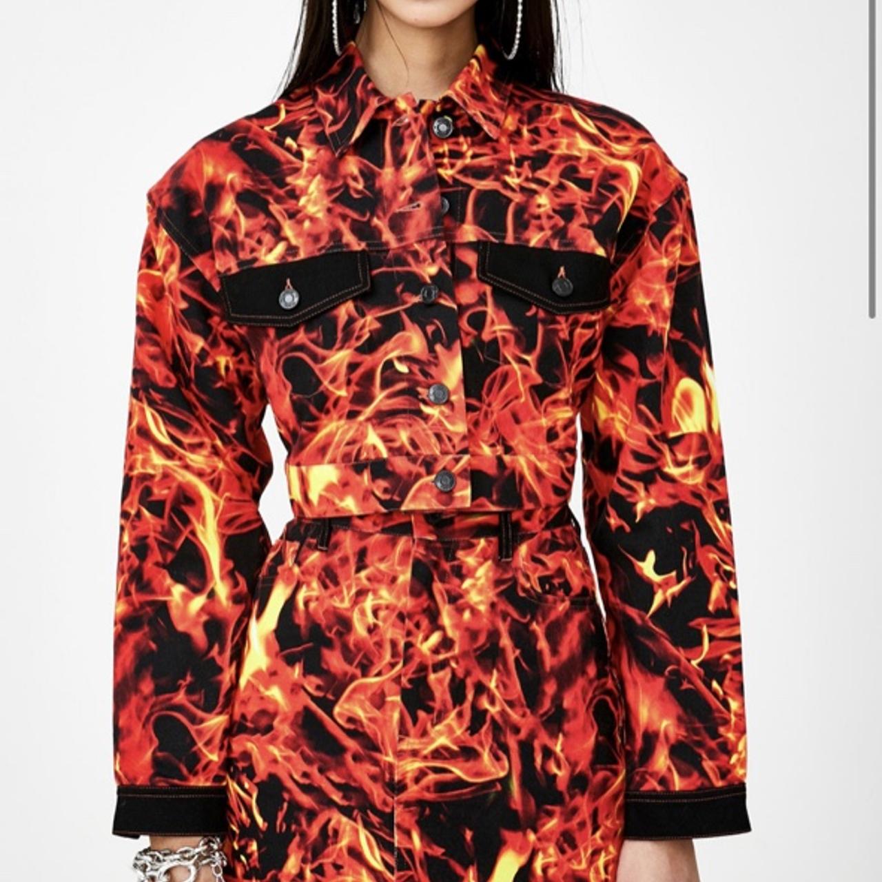 Jaded London full flamin Cheetos set, worn twice - Depop
