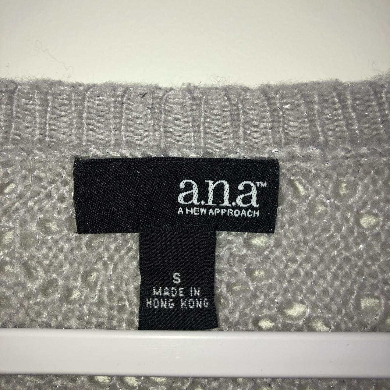 Sparkly Gray Sweater Brand: a.n.a #fashion #style... - Depop