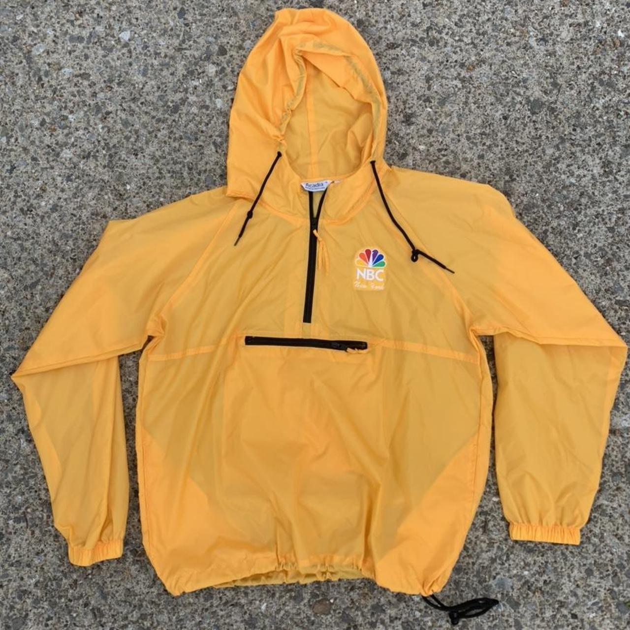 NBC New York Windbreaker Reporter Jacket Acadia Size... - Depop