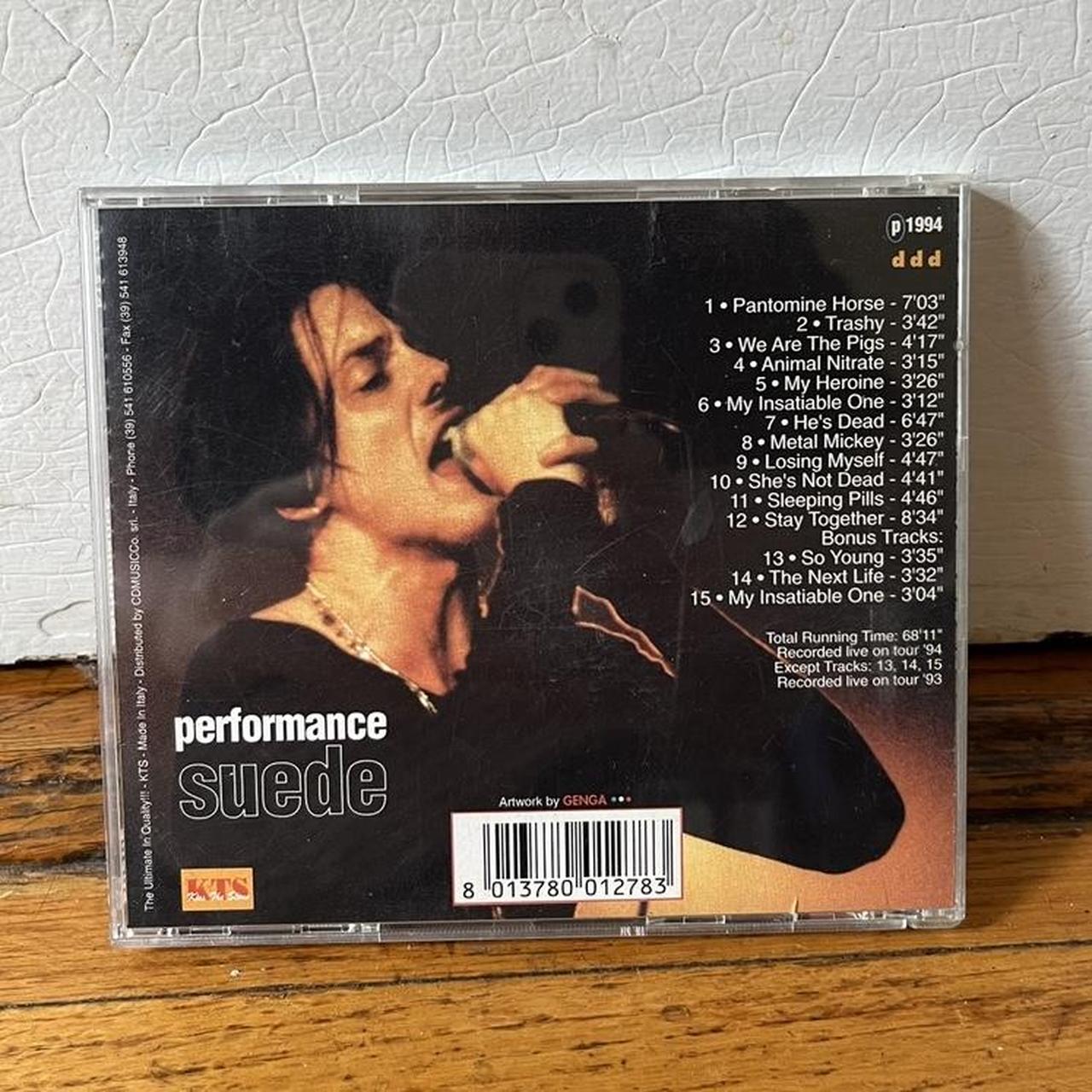 Suede Performance and Saturday Night CDs Rare Suede... - Depop