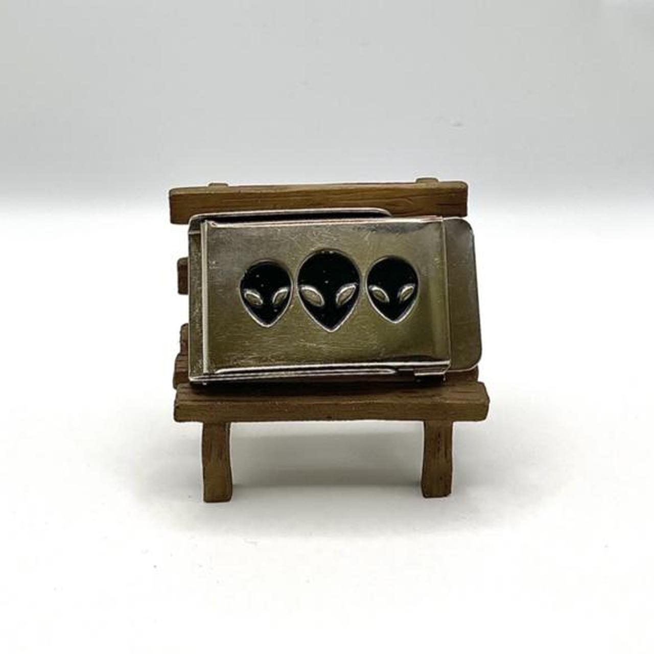 90’s Alien Belt Buckle Military Web buckle... - Depop