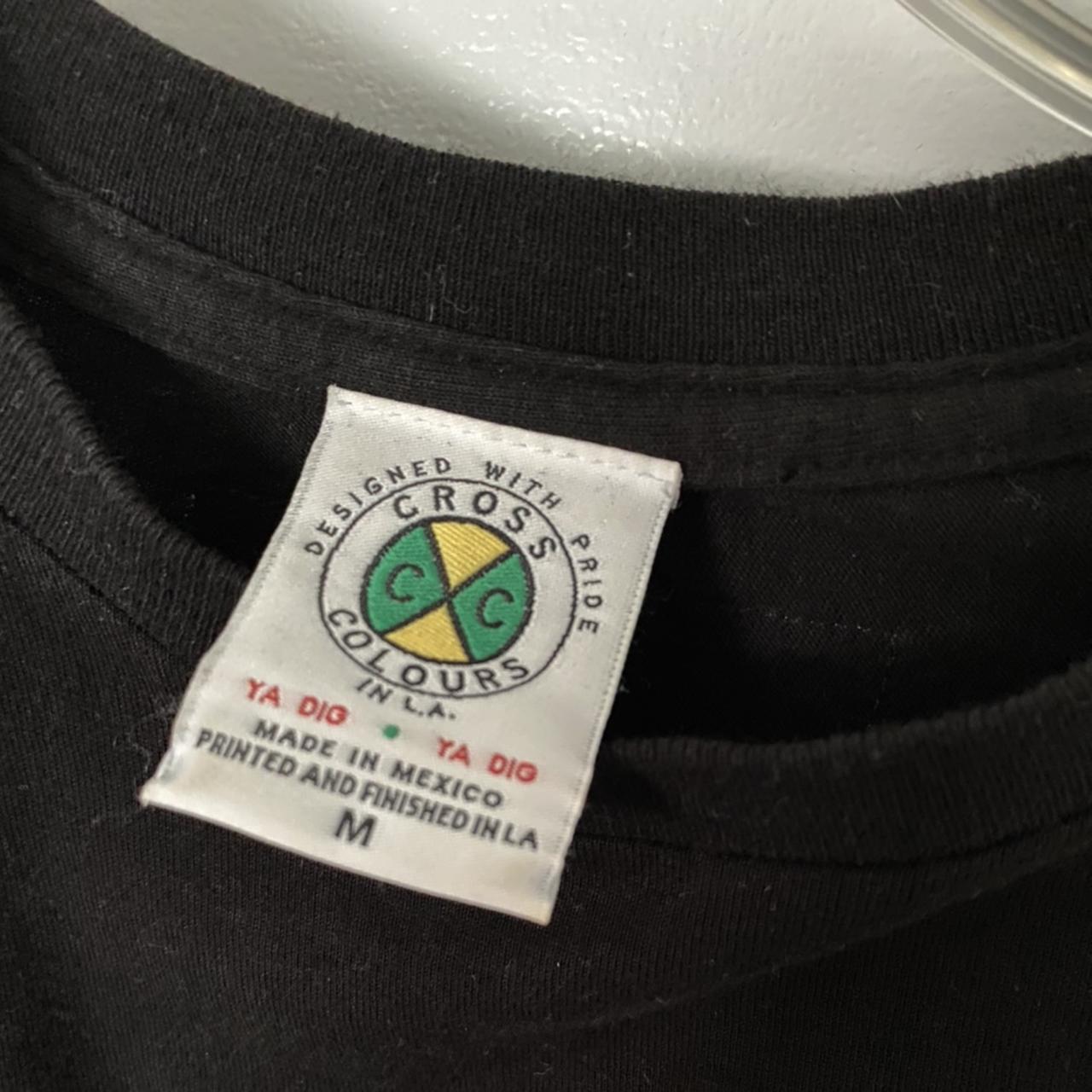 CROSS COLOURS LOGO TEE authentic cross colours. top... - Depop