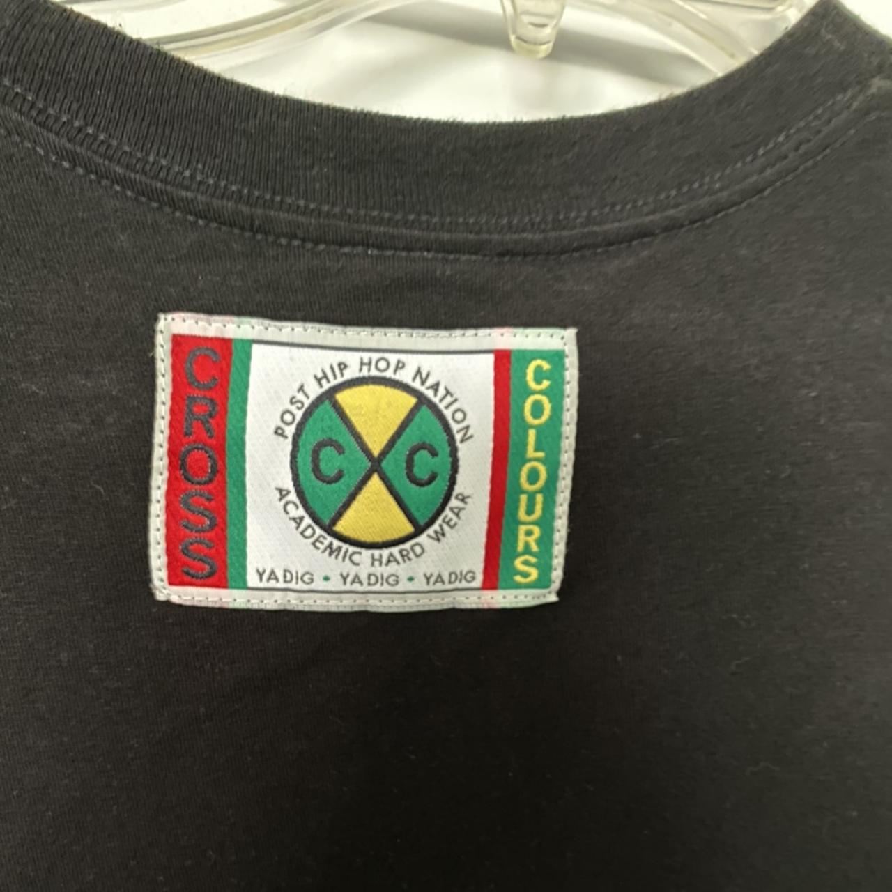 CROSS COLOURS LOGO TEE authentic cross colours. top... - Depop