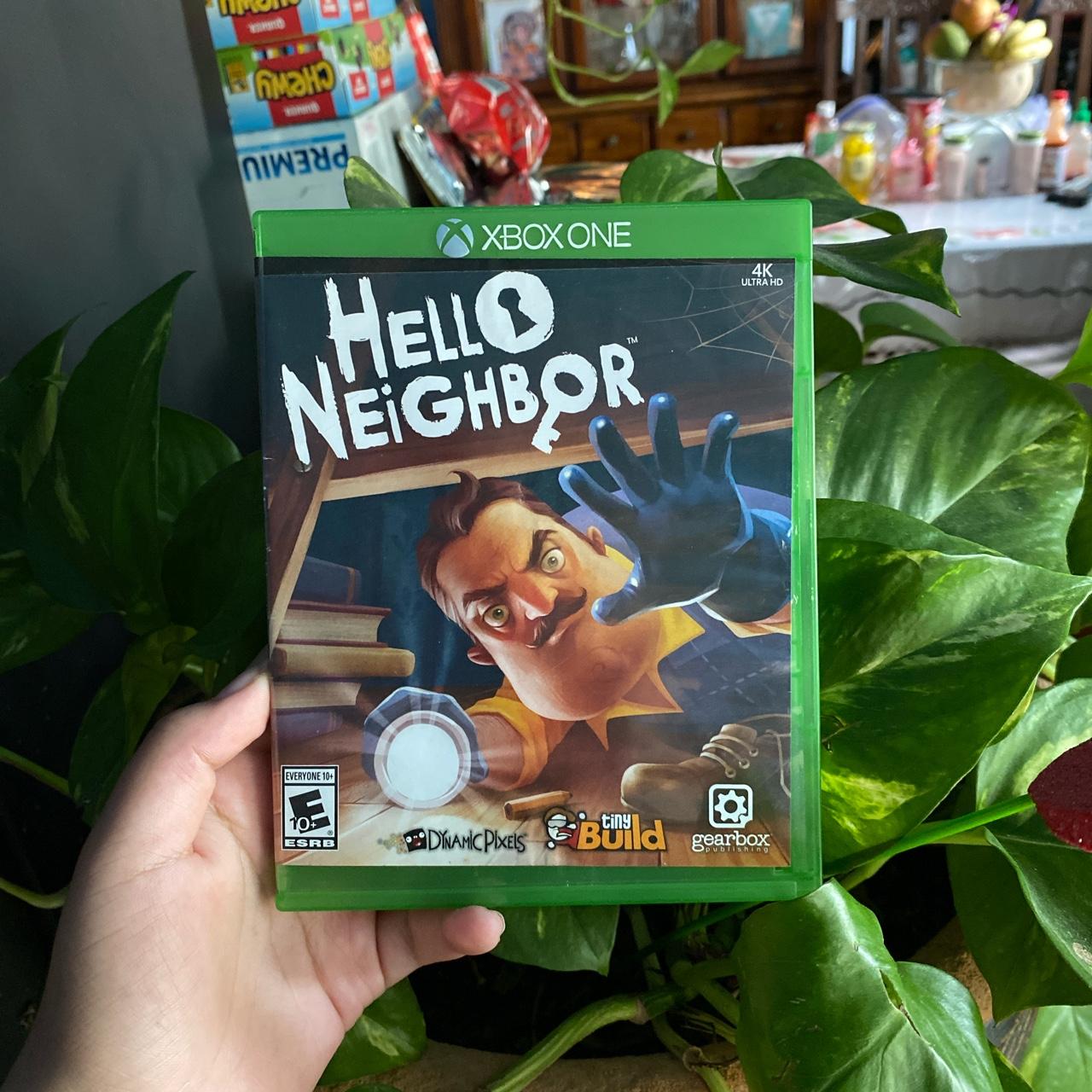 Hello Neighbor Xbox One game Has some scratches but... - Depop