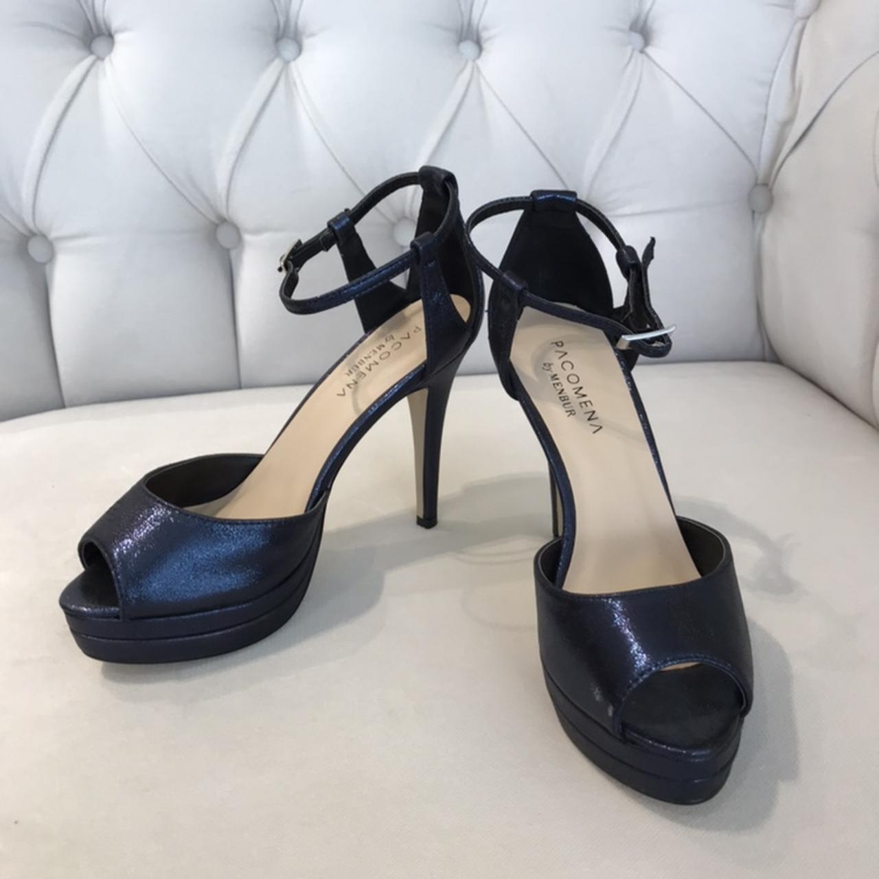 Spanish brand MENBUR navy platfrom heels 🌺 BRAND... - Depop