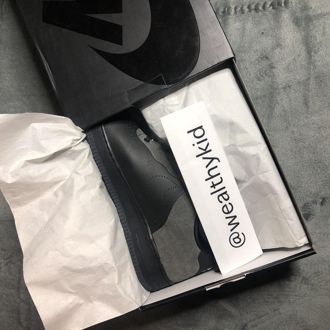 A Cold Wall / ACW - Nike Air Force 1 sz10 Black... - Depop