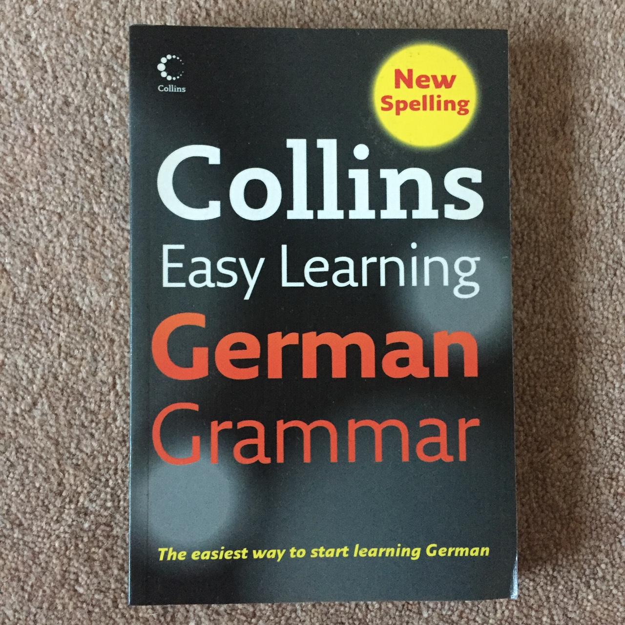 Collins Easy Learning German Grammar book. - Depop