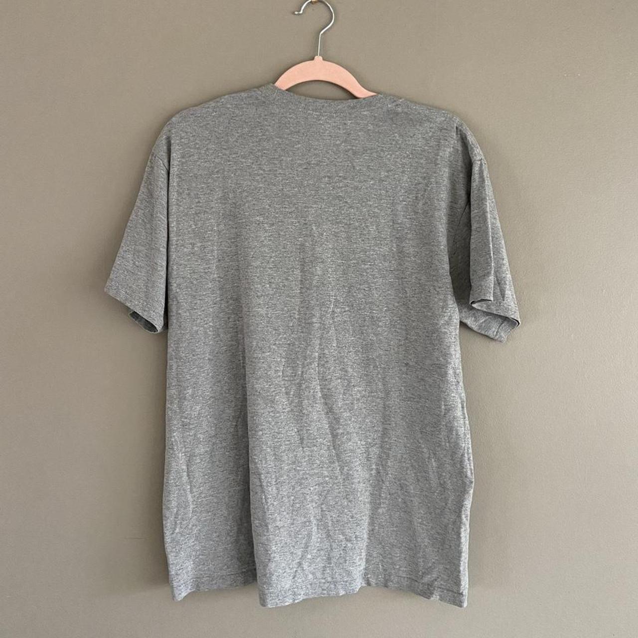 Vintage Undefeated Eagle Mascot Gray M Tee Great... - Depop