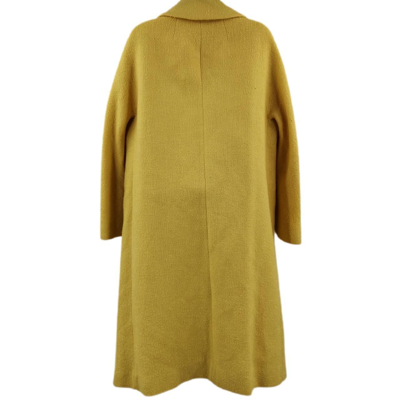 Beautiful Heavy Lemon Yellow Tweed Jacket In... - Depop