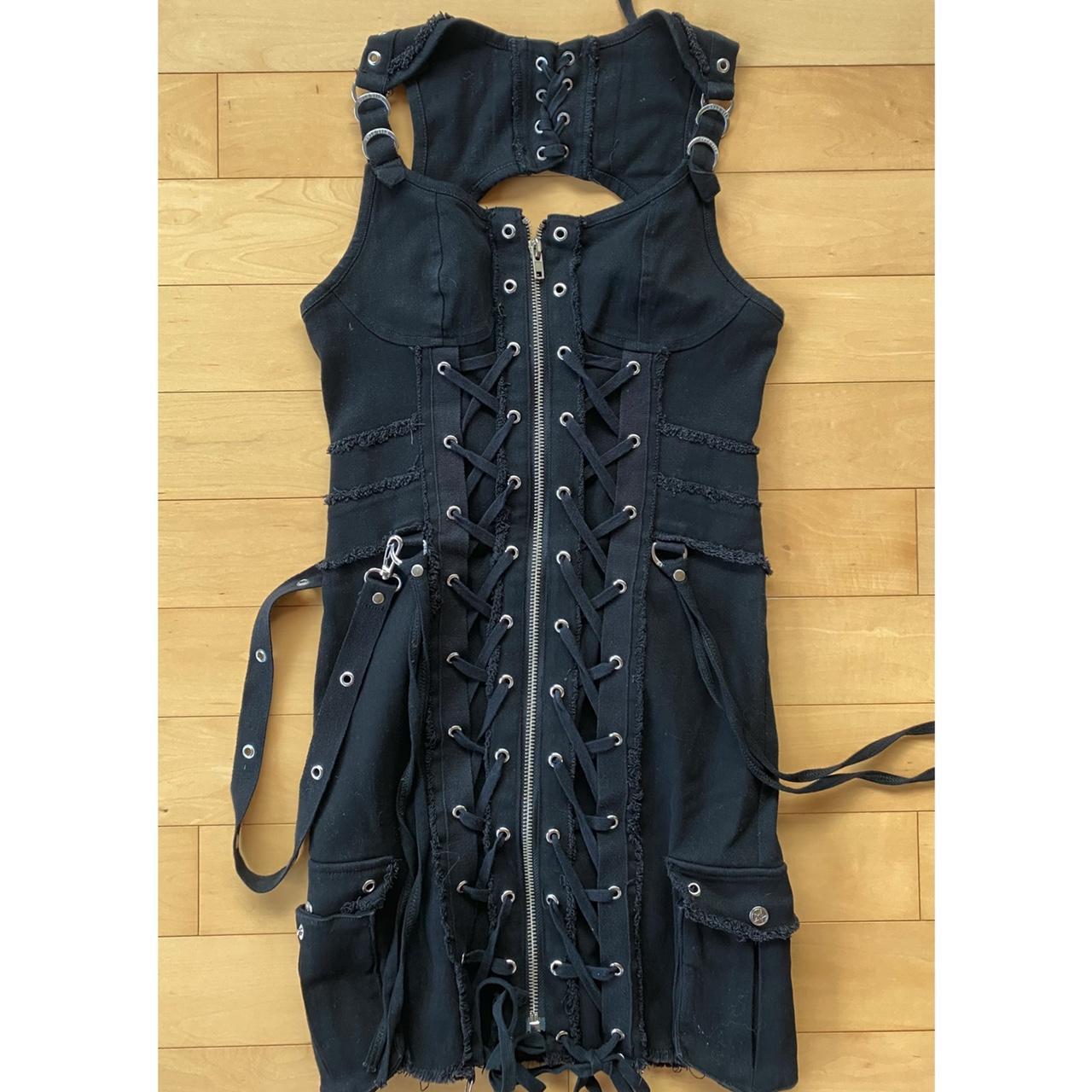 🥀 killstar lace up corset mini dress! 🥀 i love love... - Depop