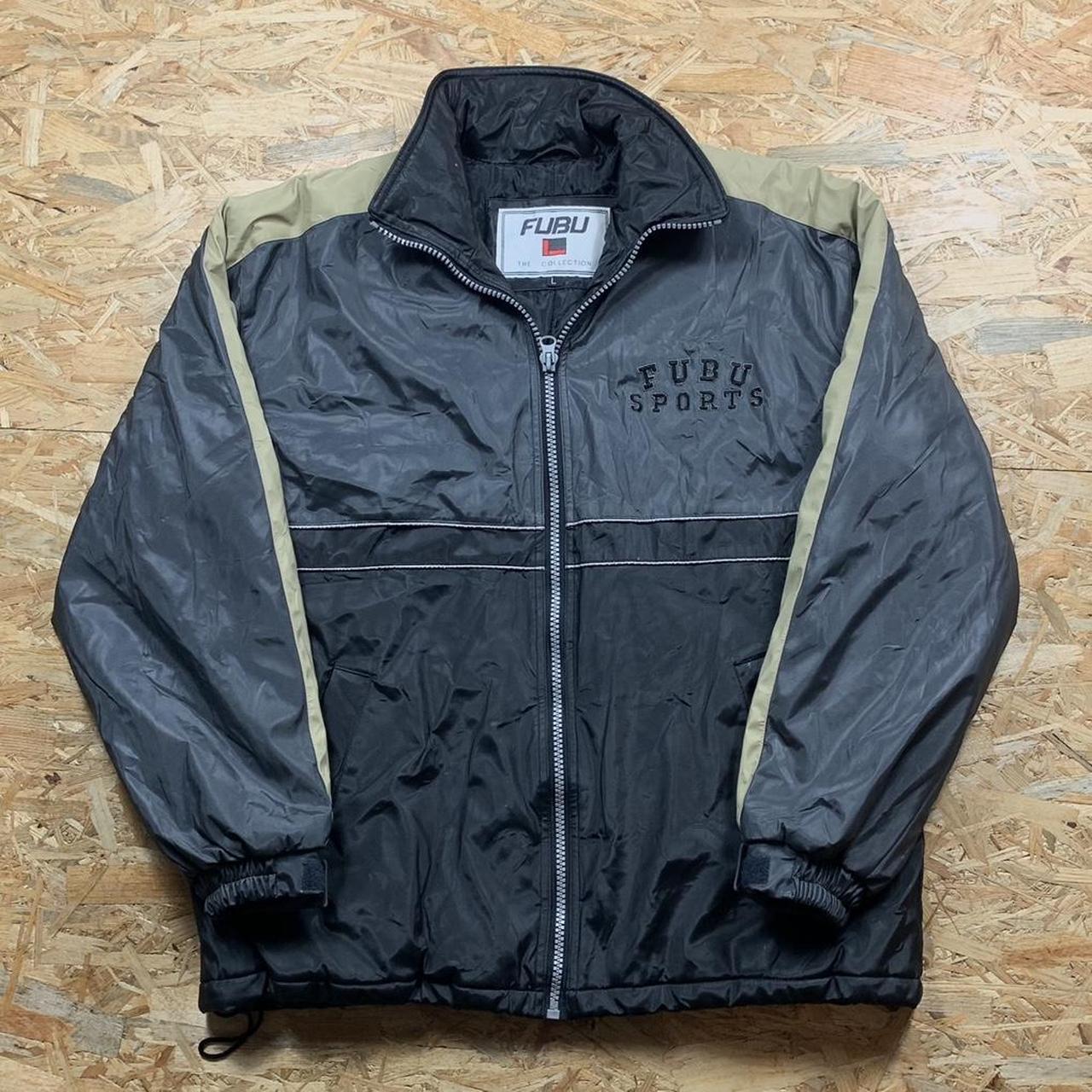 FUBU VINTAGE JACKET TRACK BAGGY HIPHOP STREET Y2K... - Depop