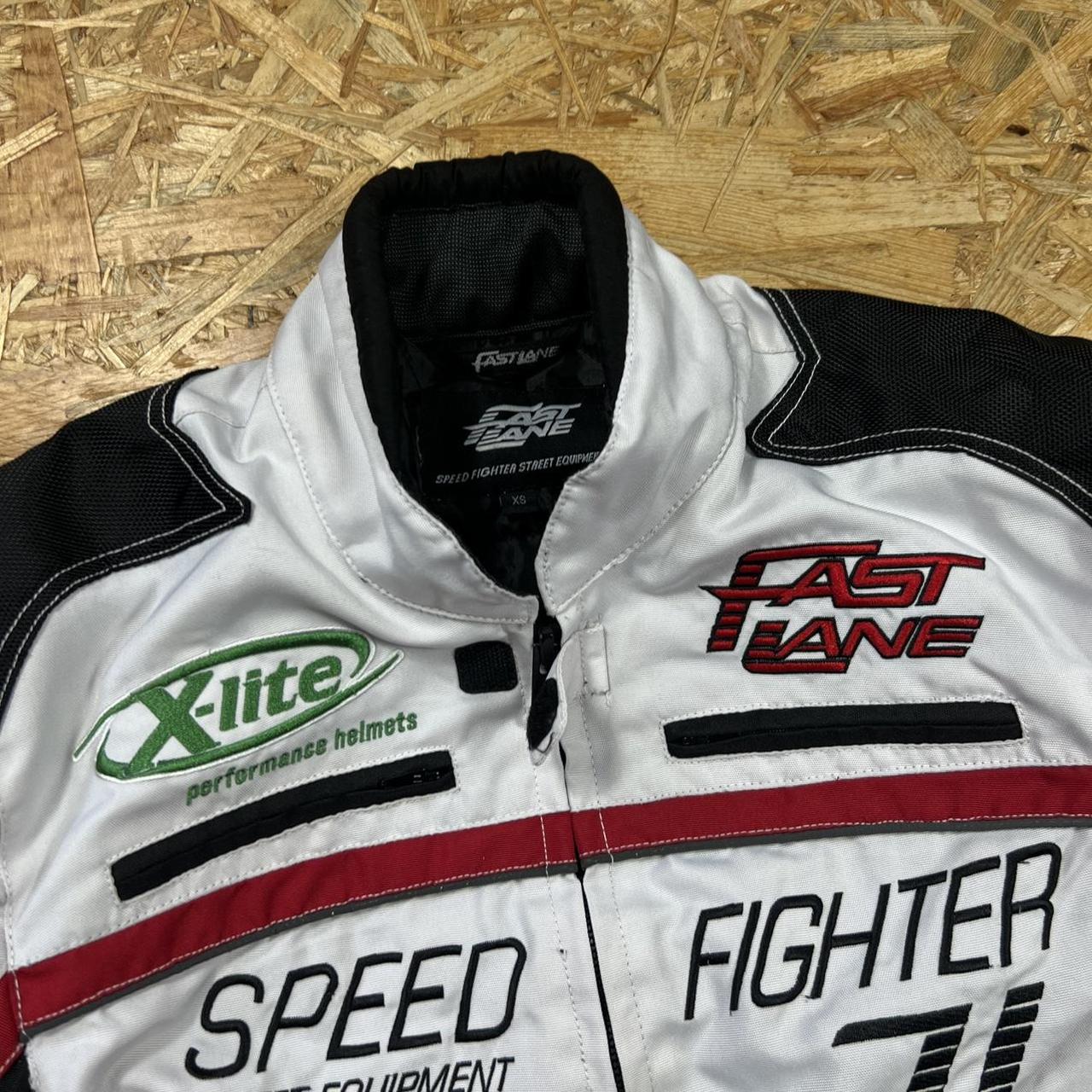 FAST LANE VINTAGE RACING JACKET Y2K NASCAR... - Depop