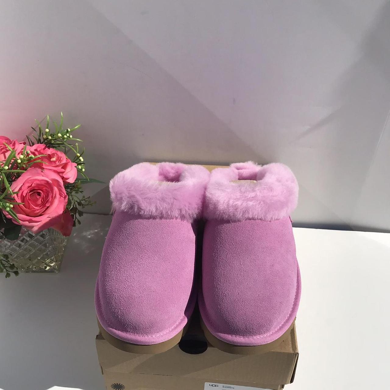 UGG Cluggette Slippers New in a box Check... - Depop