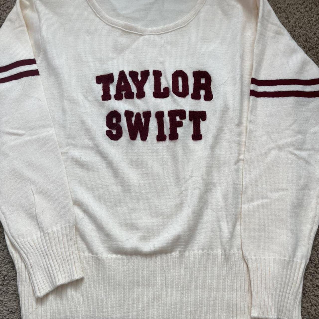 Taylor Swift Knit Sweater size medium, brand new,... - Depop