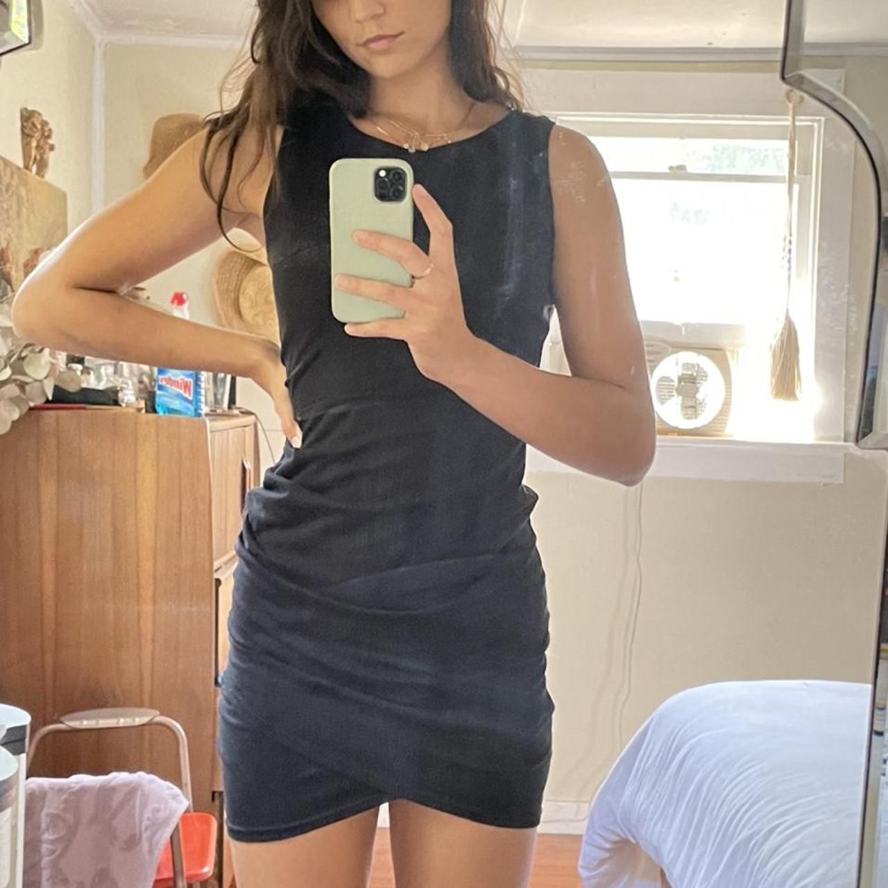 Leith Women's Black Dress | Depop