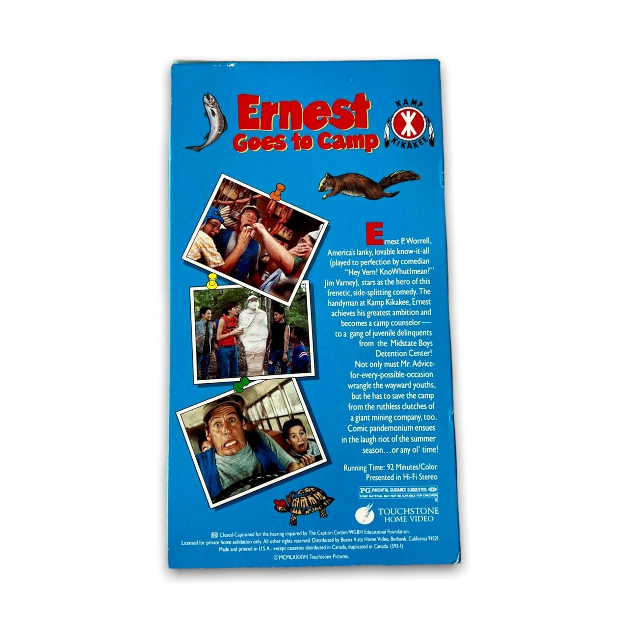 Ernest Goes to Camp VHS Tape Vintage 80s 1987... - Depop