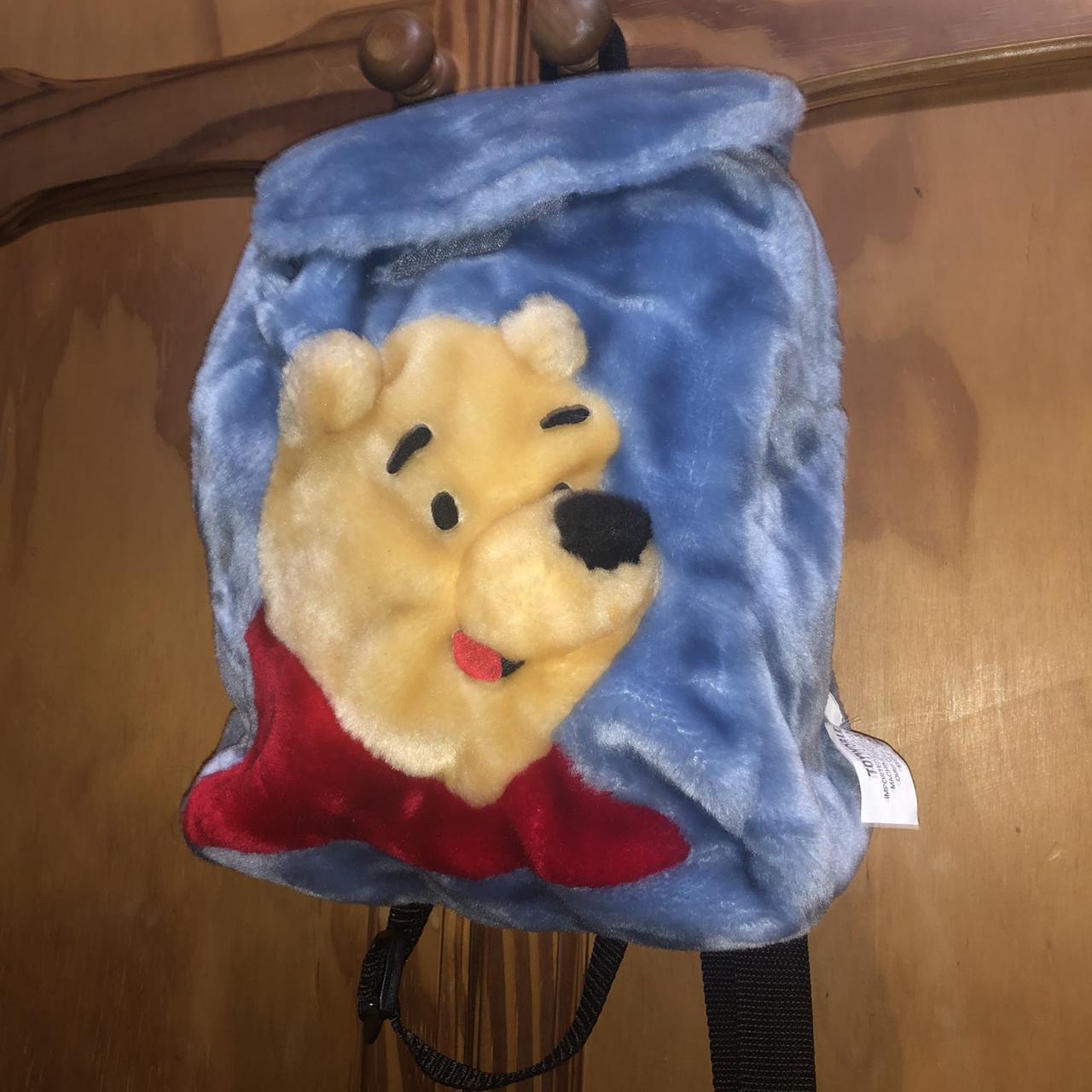 Rare Vintage Winnie The Pooh Disney Backpack... - Depop