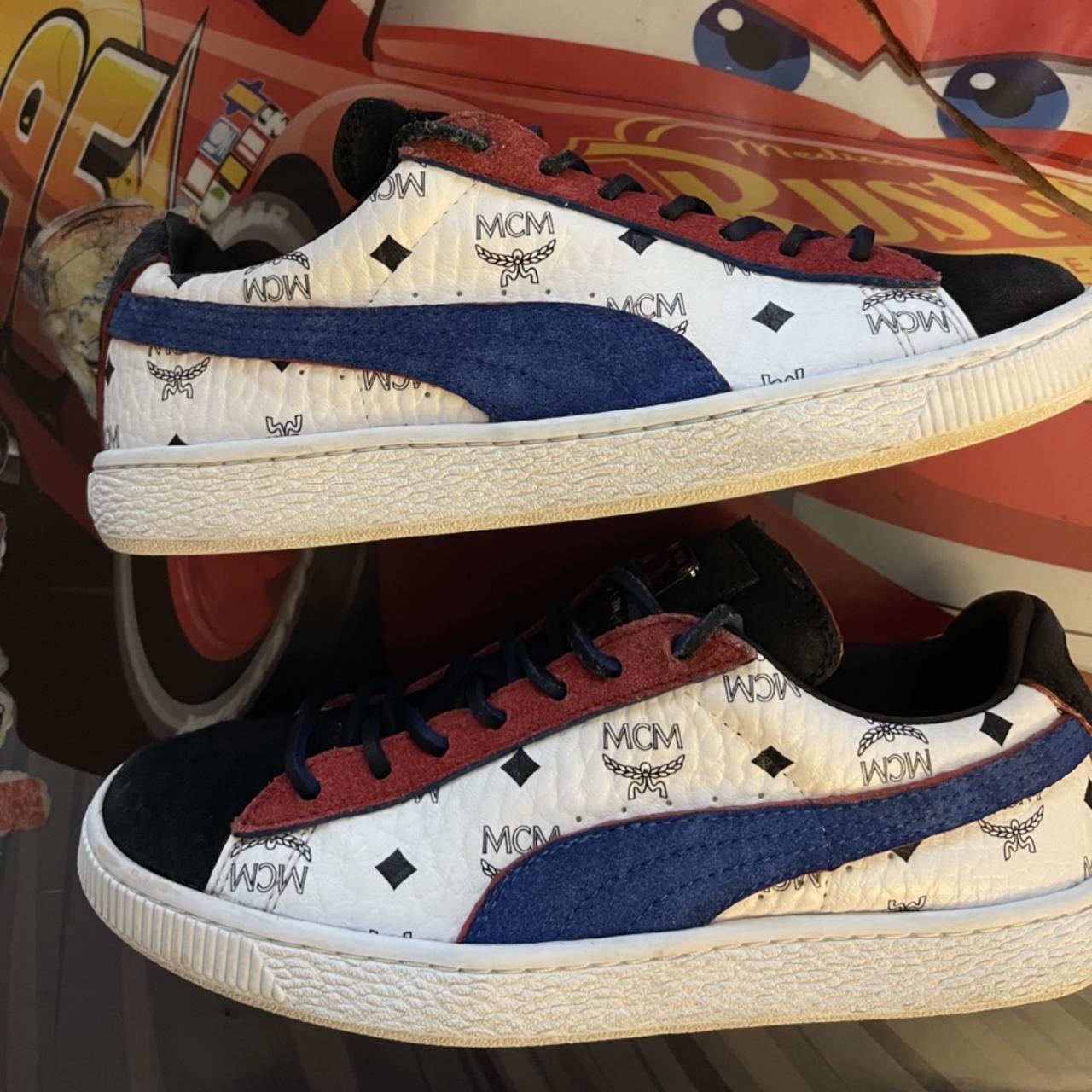 MCM X PUMA SUEDE CLASSICS (EXCLUSIVE) •Sz 5Y men /... - Depop