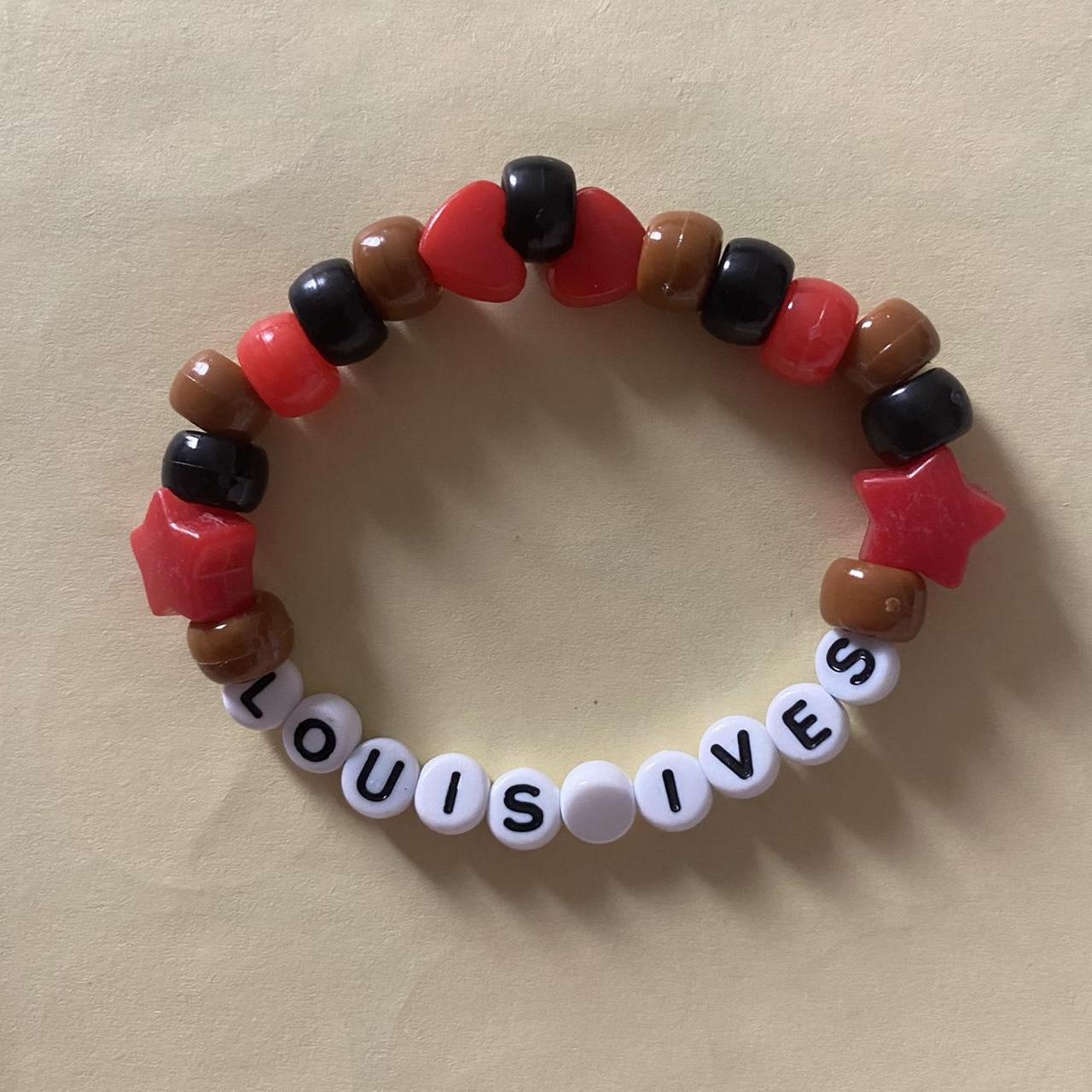 louis ives the extra man kandi bracelet ! handmade... - Depop