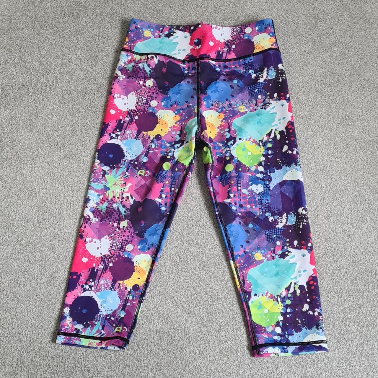 Lucy Locket Loves 3/4 length gym leggings. Size:... - Depop