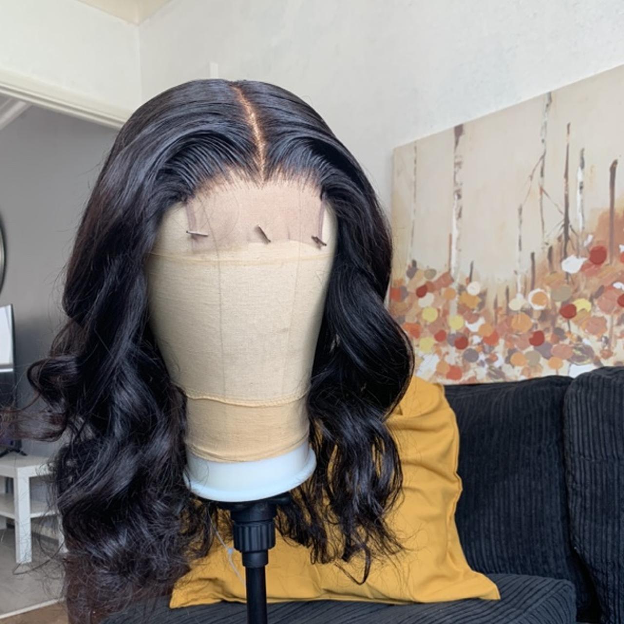 4x4 12 inch closure wig Comes as is bleached and... - Depop