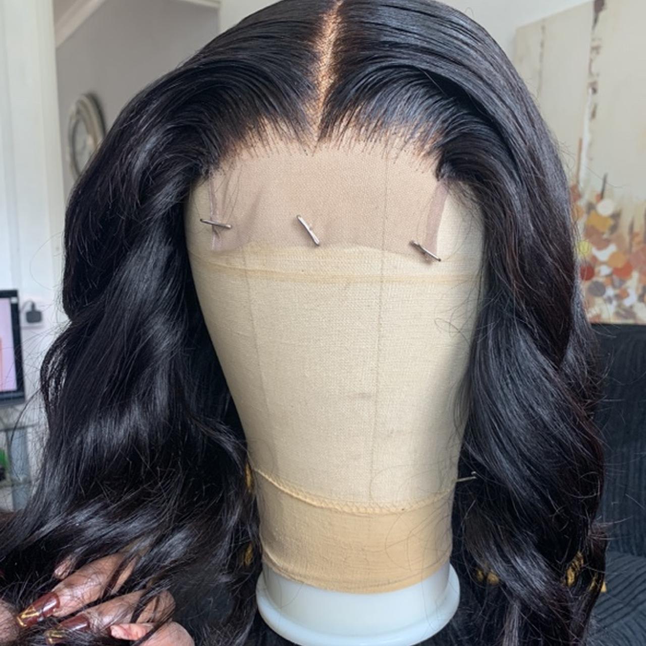 4x4 12 inch closure wig Comes as is bleached and... - Depop