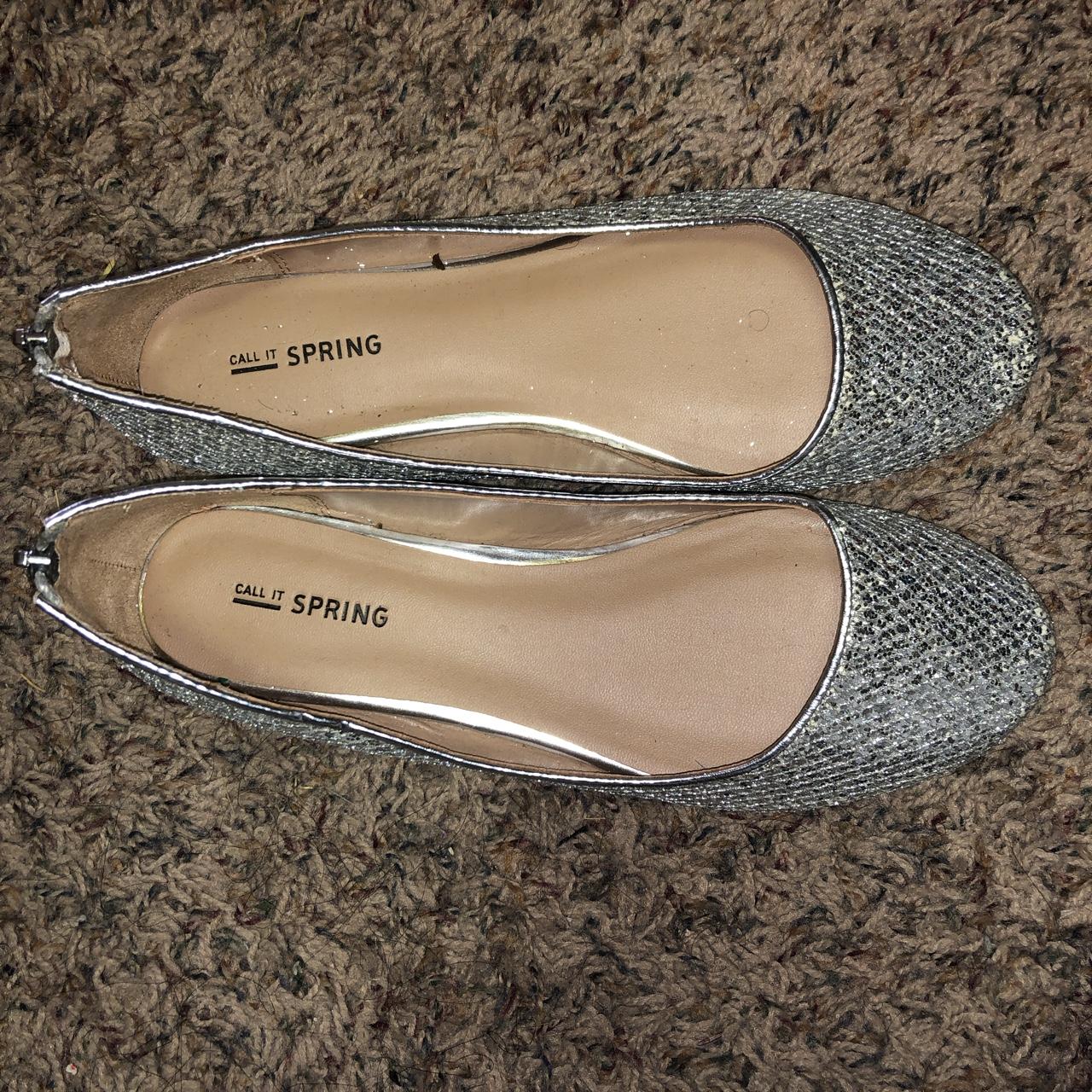 Call It Spring Glitter Flats Size 7.5 - Depop