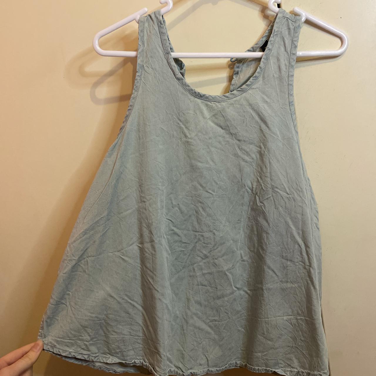 All about Eve blue top. Size 6. Worn... - Depop